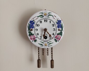 Hand Painted Clock - Etsy