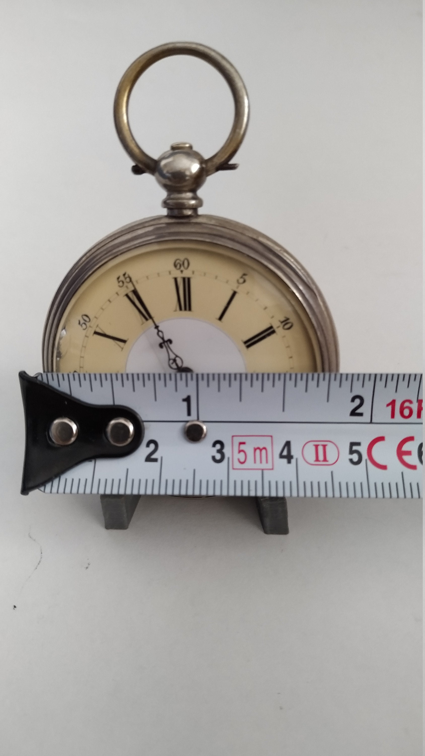 Antique Pocket Watch Dial Porcelain Manual Winding - Etsy