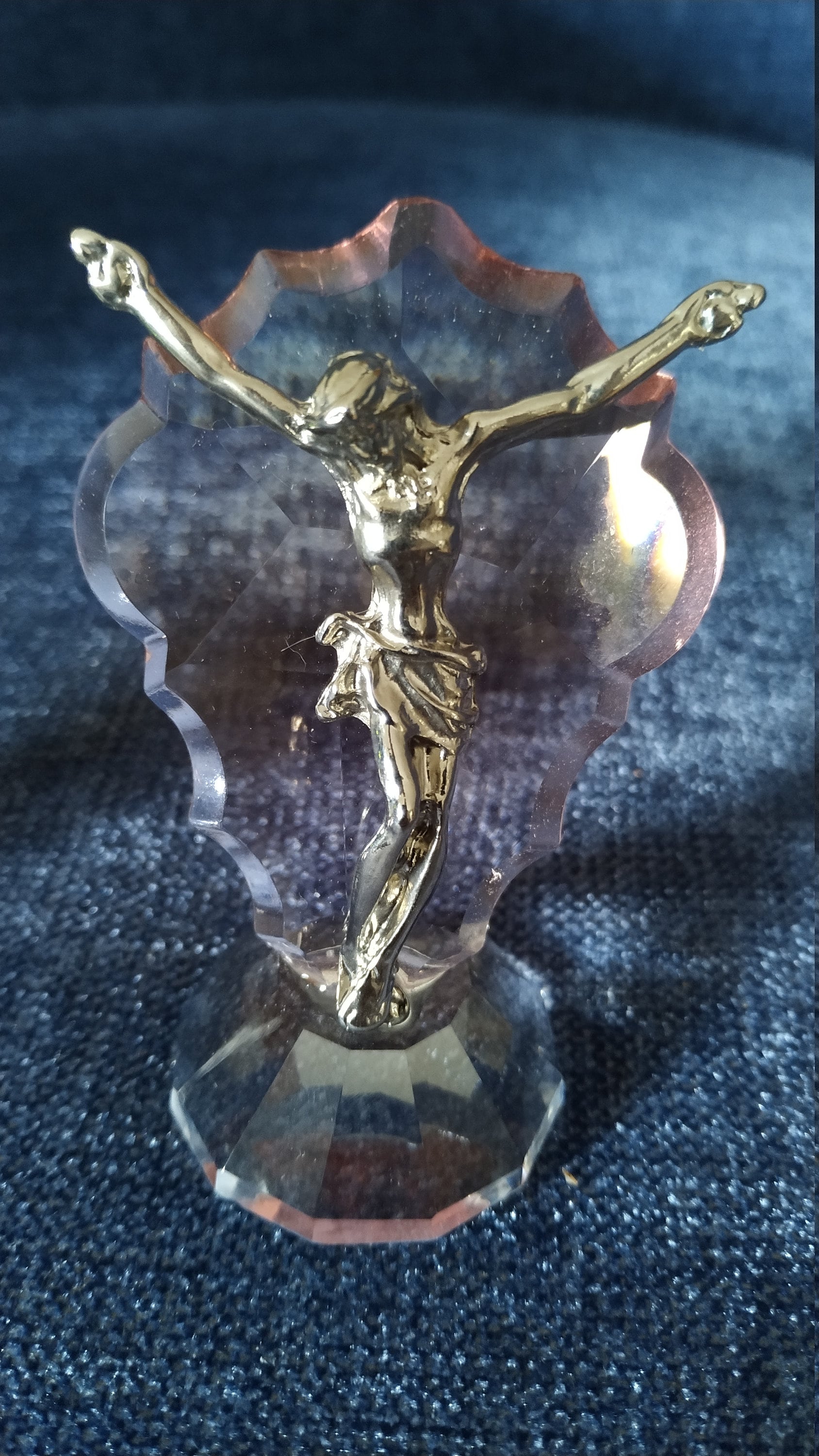 Crystal Jesus Statue - Etsy