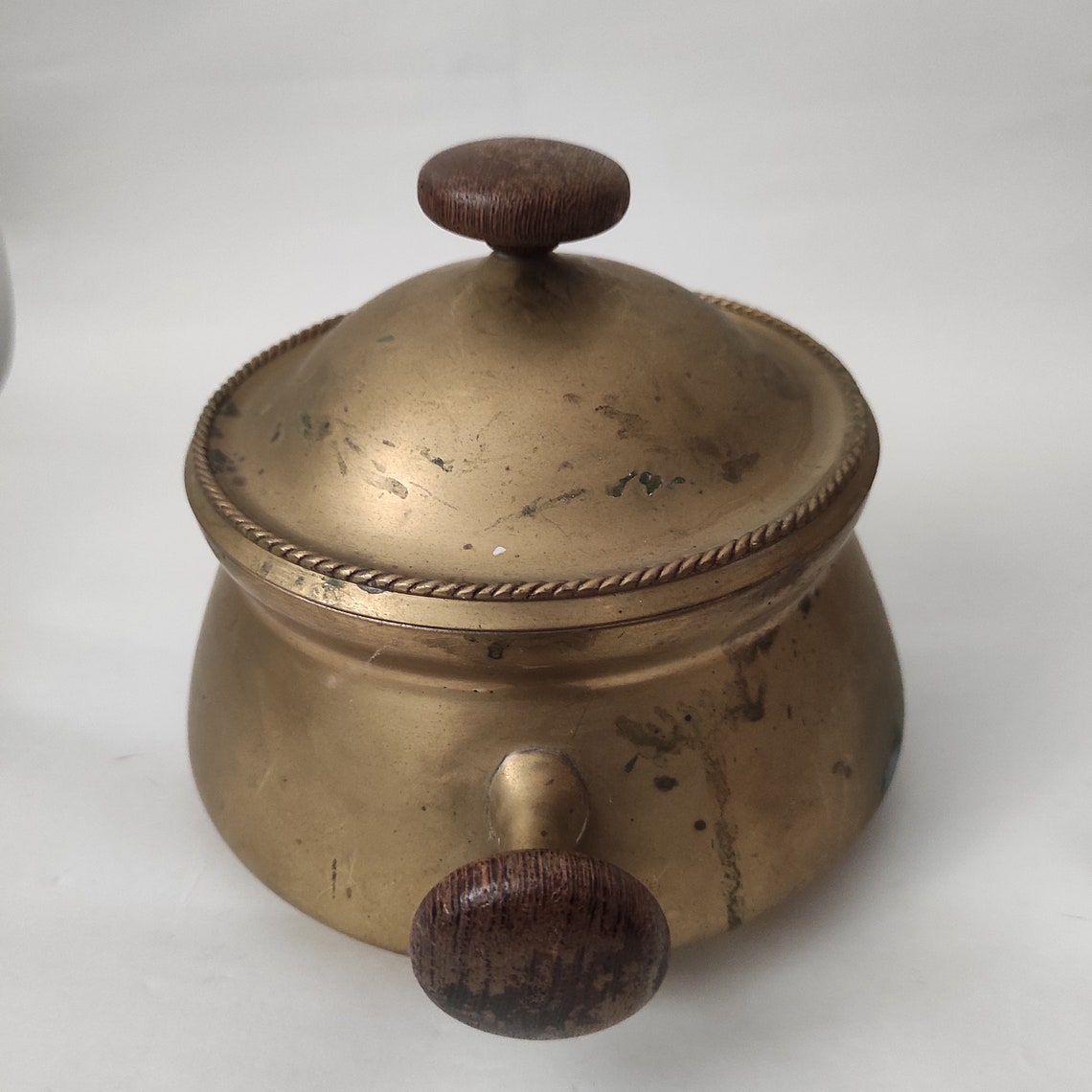 Vintage Brass Pot, Cookware, Kitchen Decor - Etsy