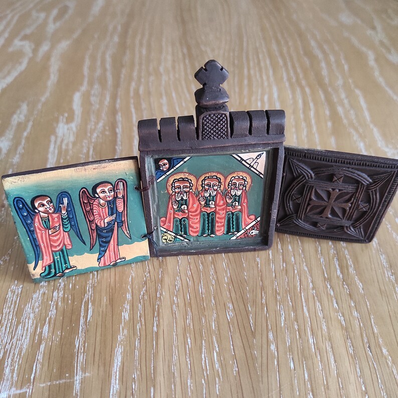 Wooden Ornate Religious Icon, Madonna and Jesus, Catholic Vintage ...