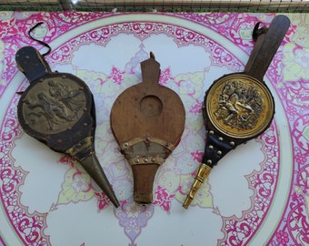 Primitive Wooden Fireplace Blower | Wooden Barbecue Fireplace | Vintage ...