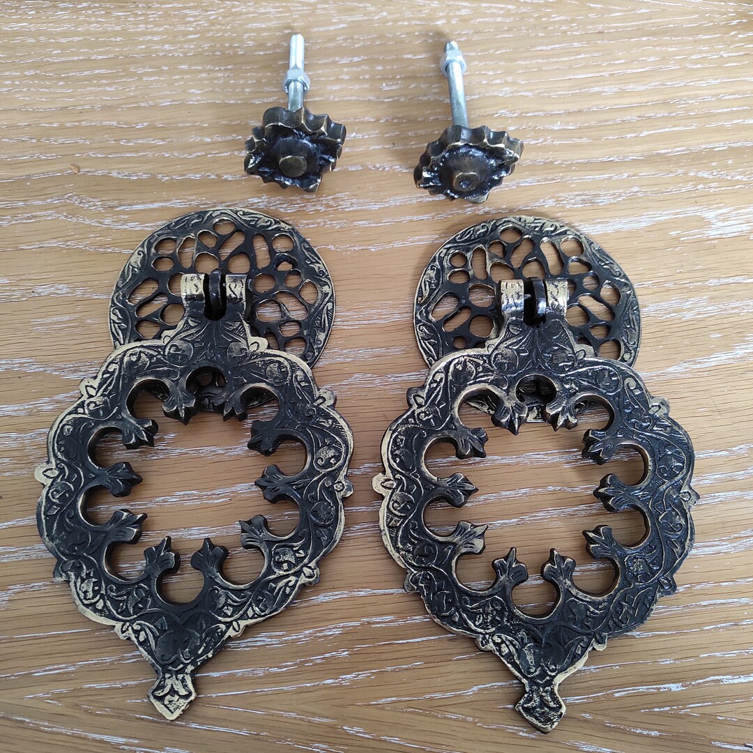 Brass Door Knocker, Front Door Decor , Door Bell, Door Handle , Door ...
