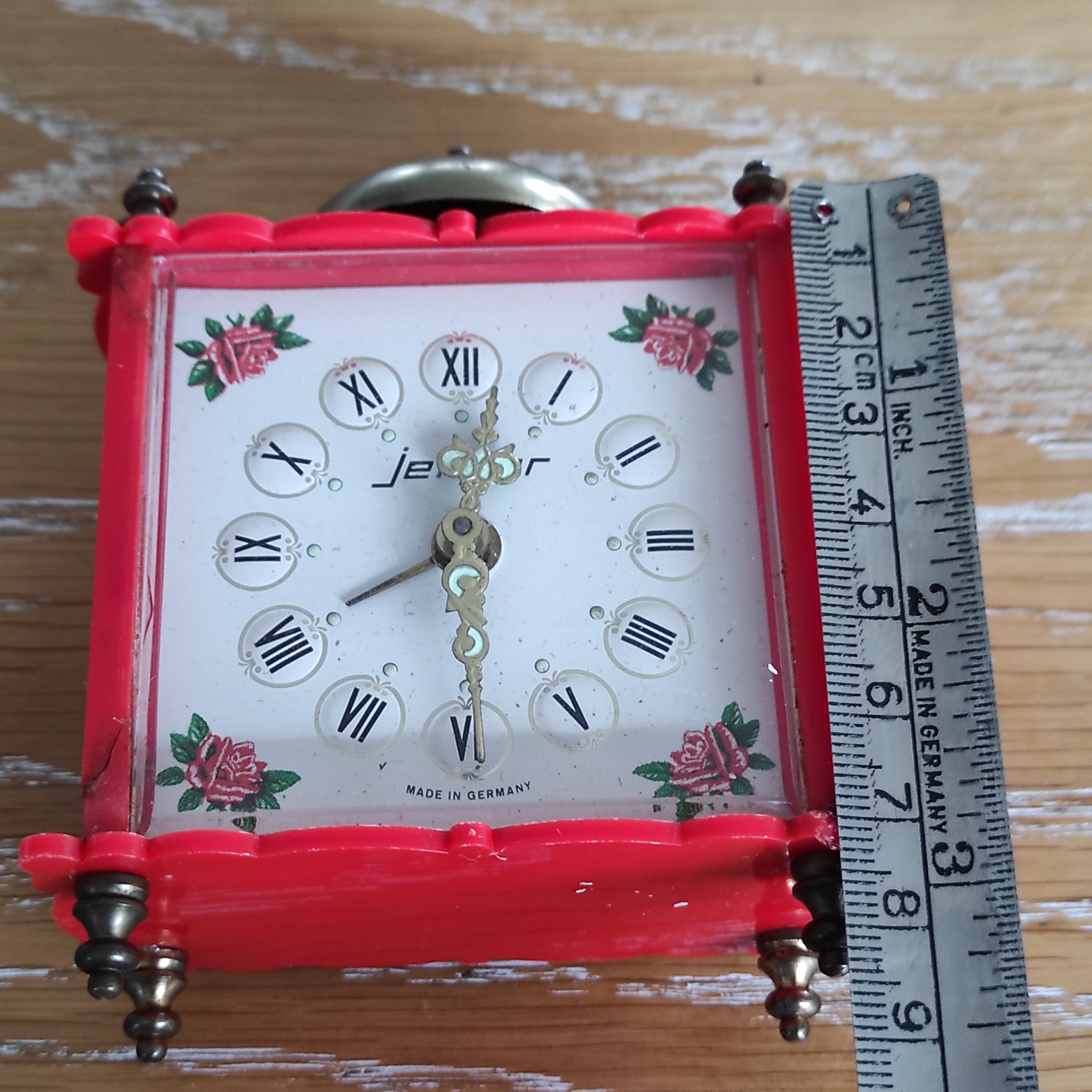 Alarm Clock Made by Jerger Germany Clock Desk Alarm Clock - Etsy