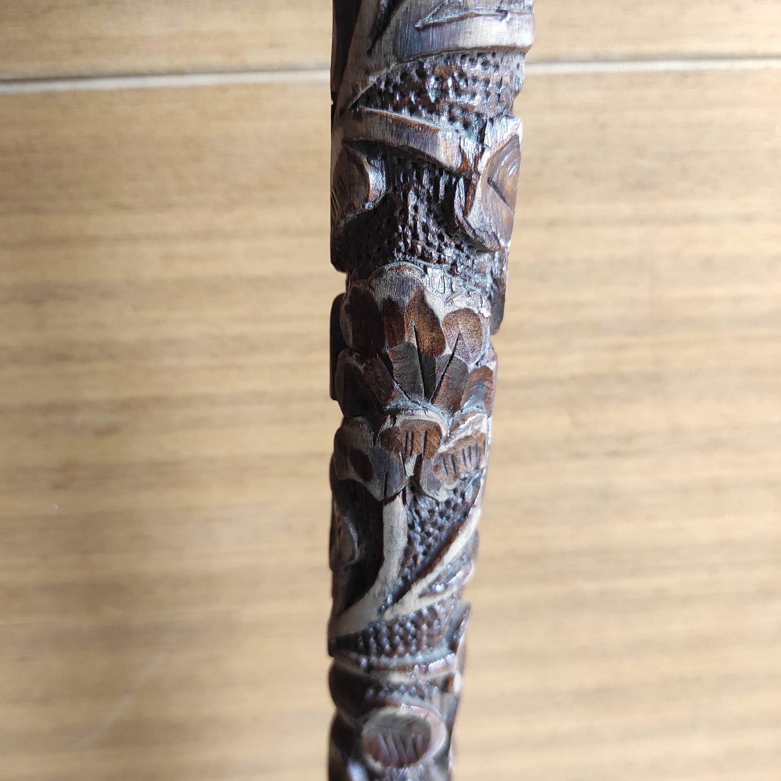 Engraved Wooden Walking Cane, Handmade Wooden Walking Sticks, Walking ...