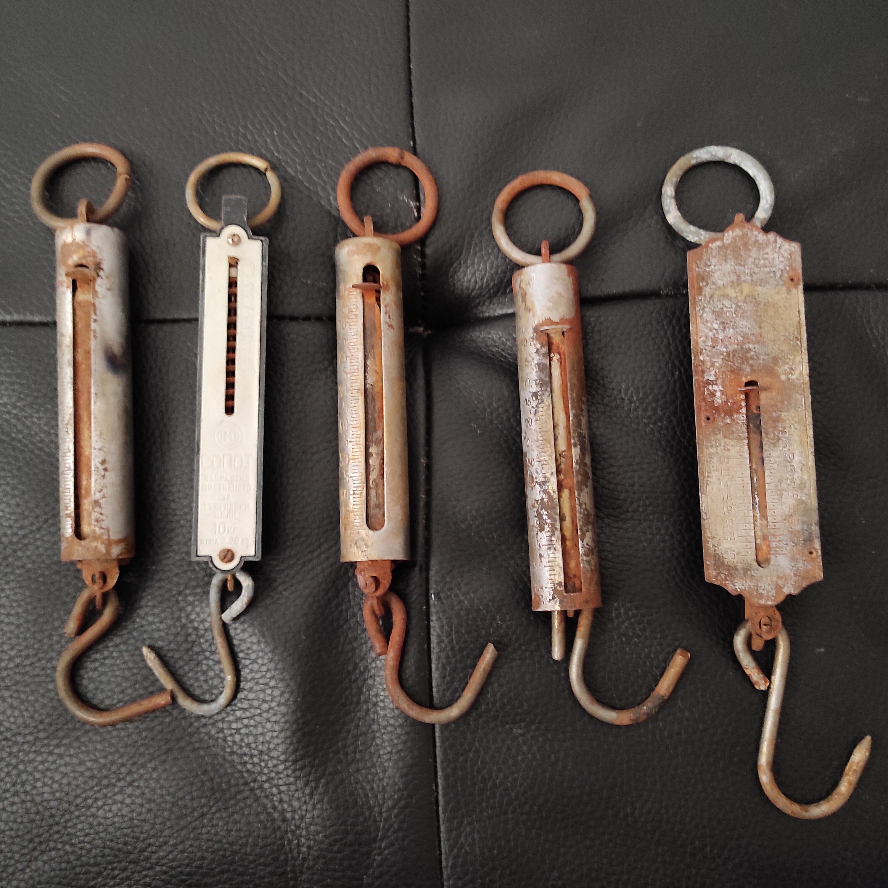 Vintage Landers Spring Balance Scales,set of 5 - Etsy