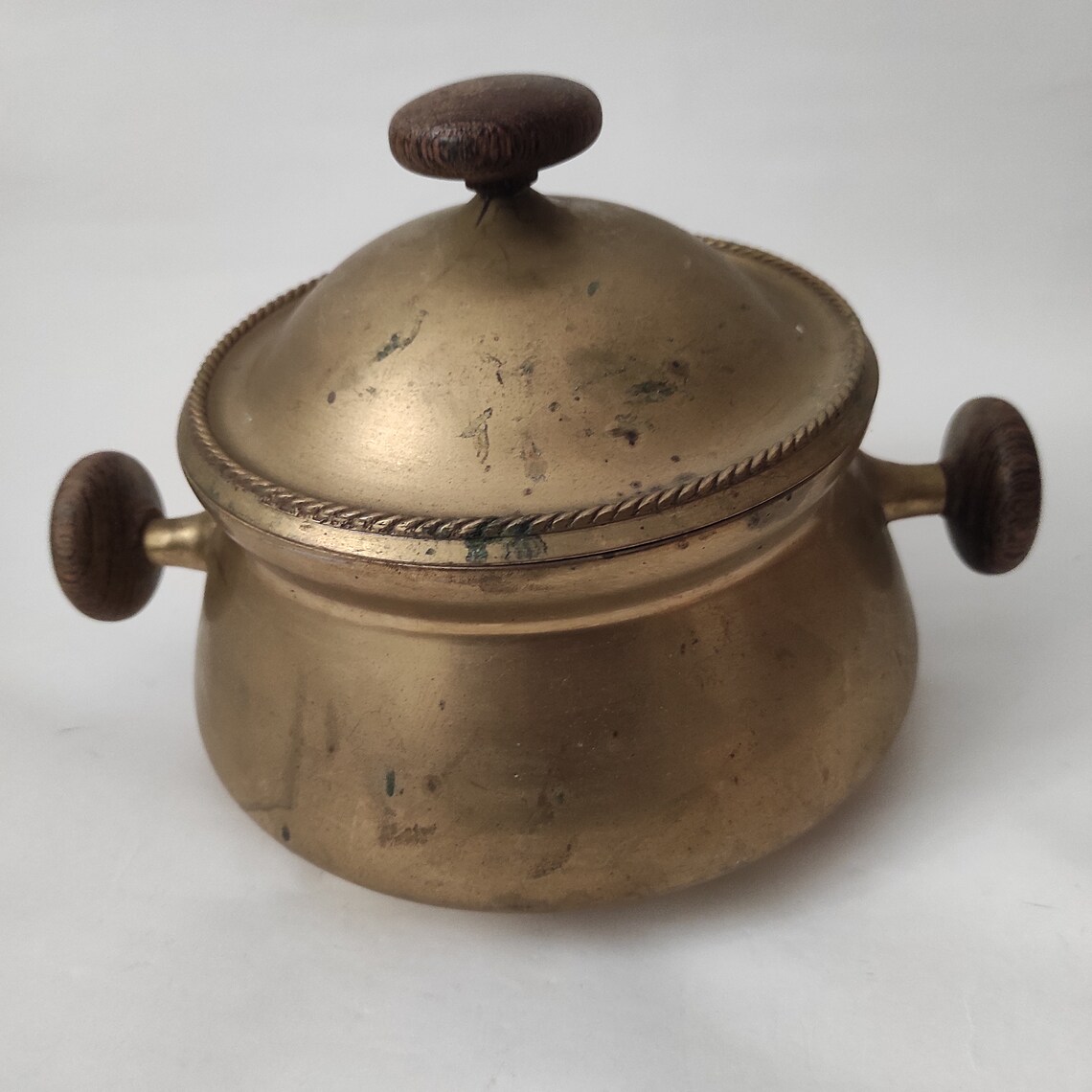 Vintage Brass Pot Cookware Kitchen Decor Etsy