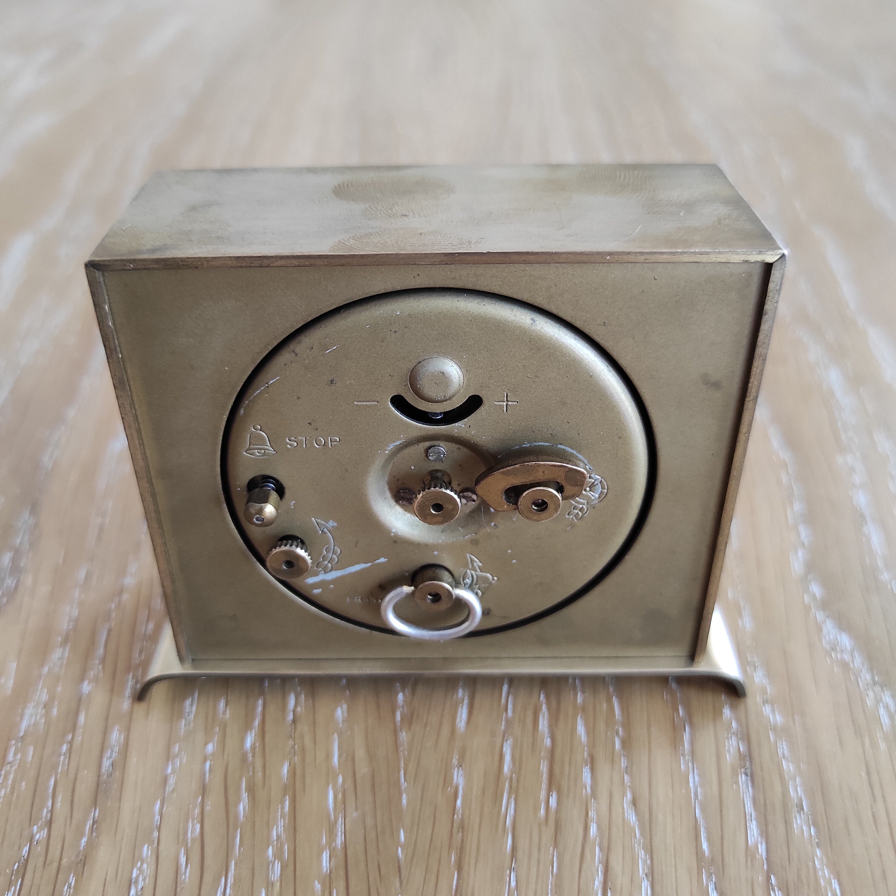 Bayard Alarm Clock French Mechanical Desk Clock Wind up Vintage - Etsy