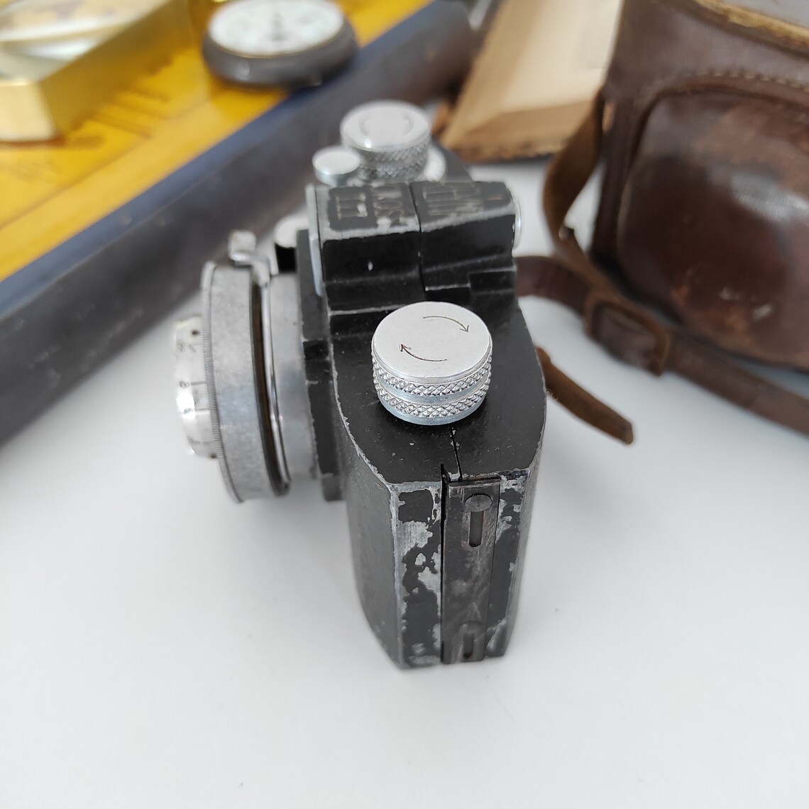 Cornu Reyna Cross III Micromecanic Lens F= 45 Mm 1: 2.9 Cross, With ...