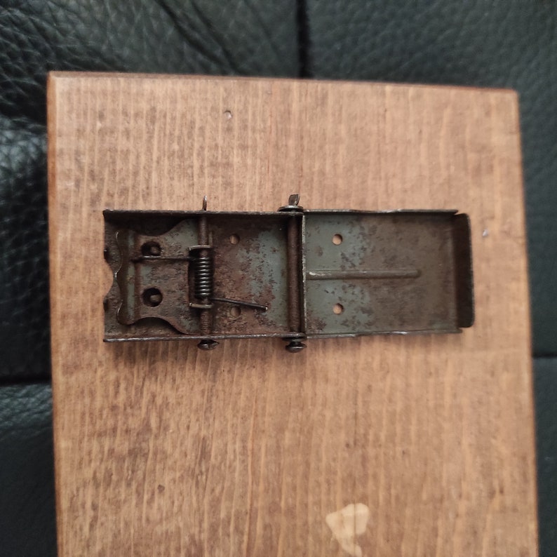 Mini Mouse Trap, Animal Catcher, Vintage Hunting Decor, Rusty Metal ...