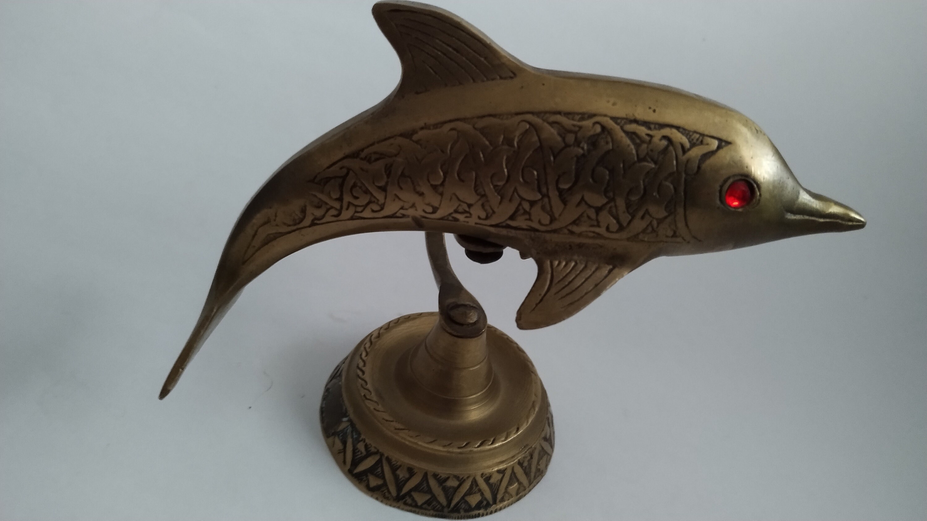 Vintage Brass Dolphin , Vintage Statue, Fish Figurine, Dolphin Decor - Etsy