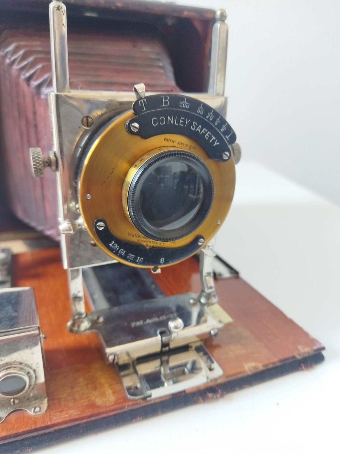 Antique 1907 Conley Safety Folding Bed Revolving Back Camera ...