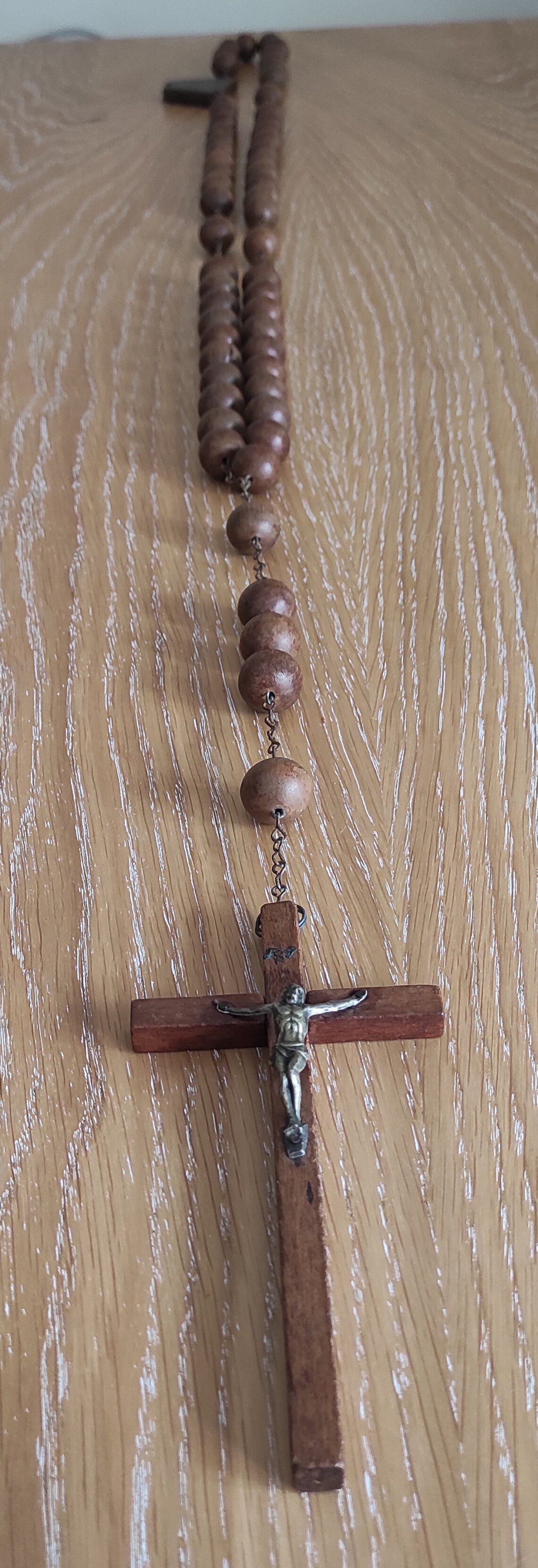 The Holy Rosary Cassock Buttons Vintage Rosary Necklace - Etsy