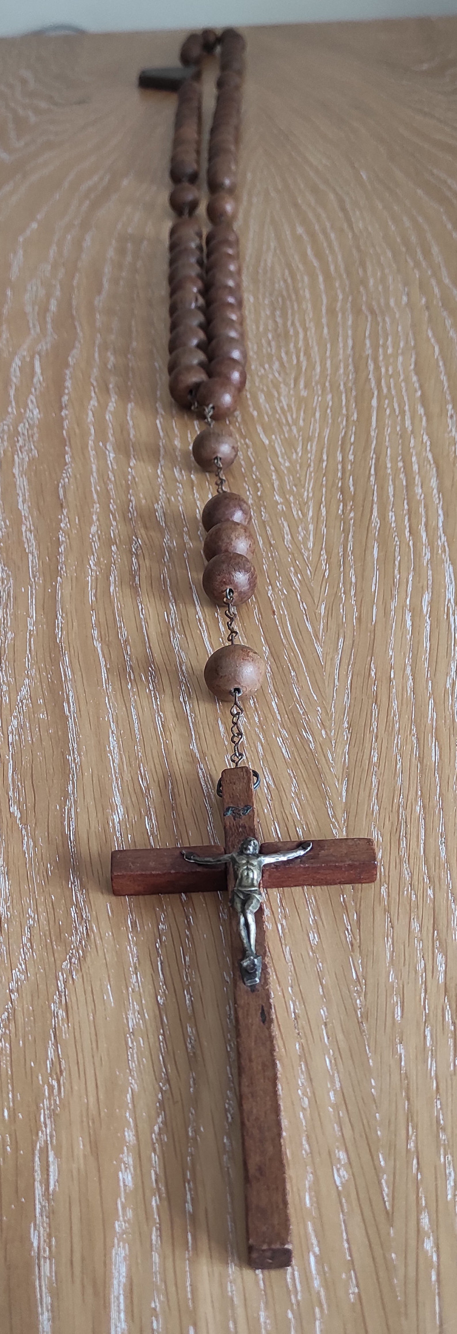 The Holy Rosary, Cassock Buttons, Vintage Rosary Necklace, Easter Gift ...