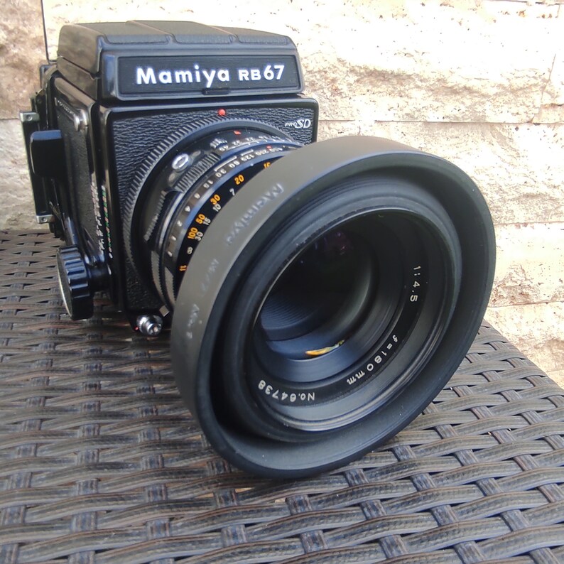 Vintage Mamiya RB67 SD Film Camera With Grip - Etsy