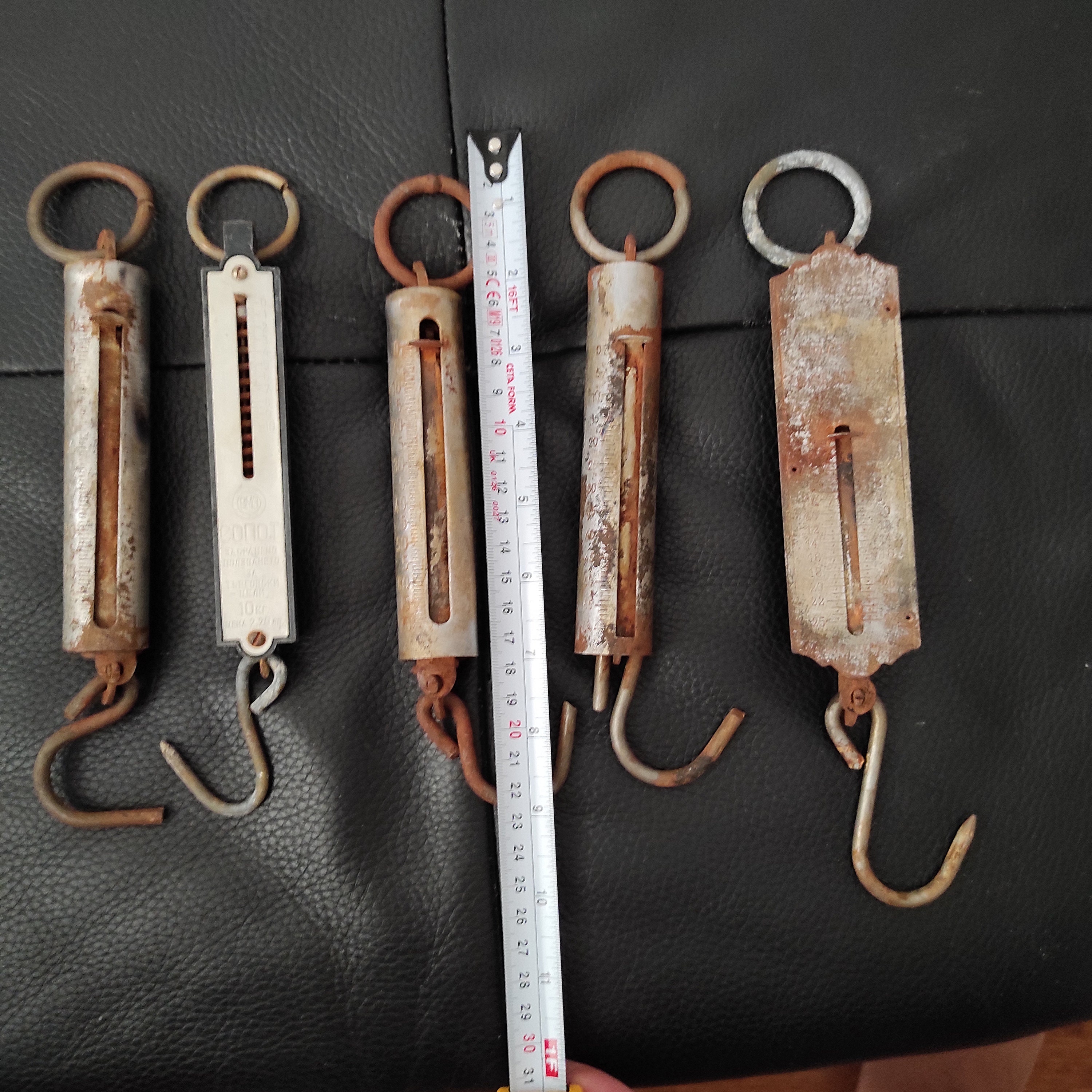 Vintage Landers Spring Balance Scales,set of 5 - Etsy