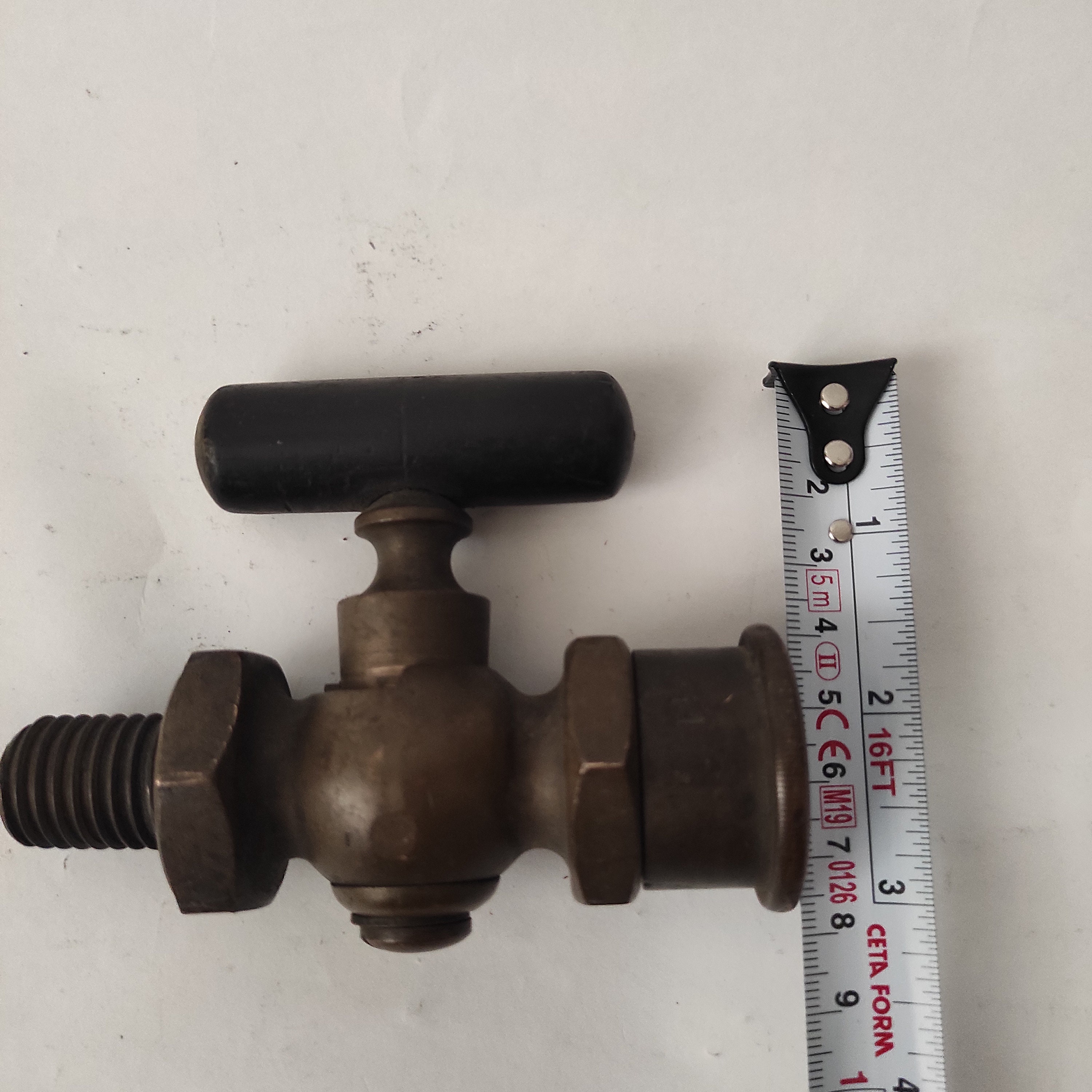 Vintage Faucet Switch, Water Valve, Antique Brass Water Faucet, Retro ...