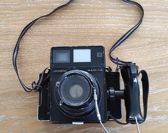 Mamiya Universal Press Camera, Sekor 127mm F 4.7, Mamiya Poraloid Film ...