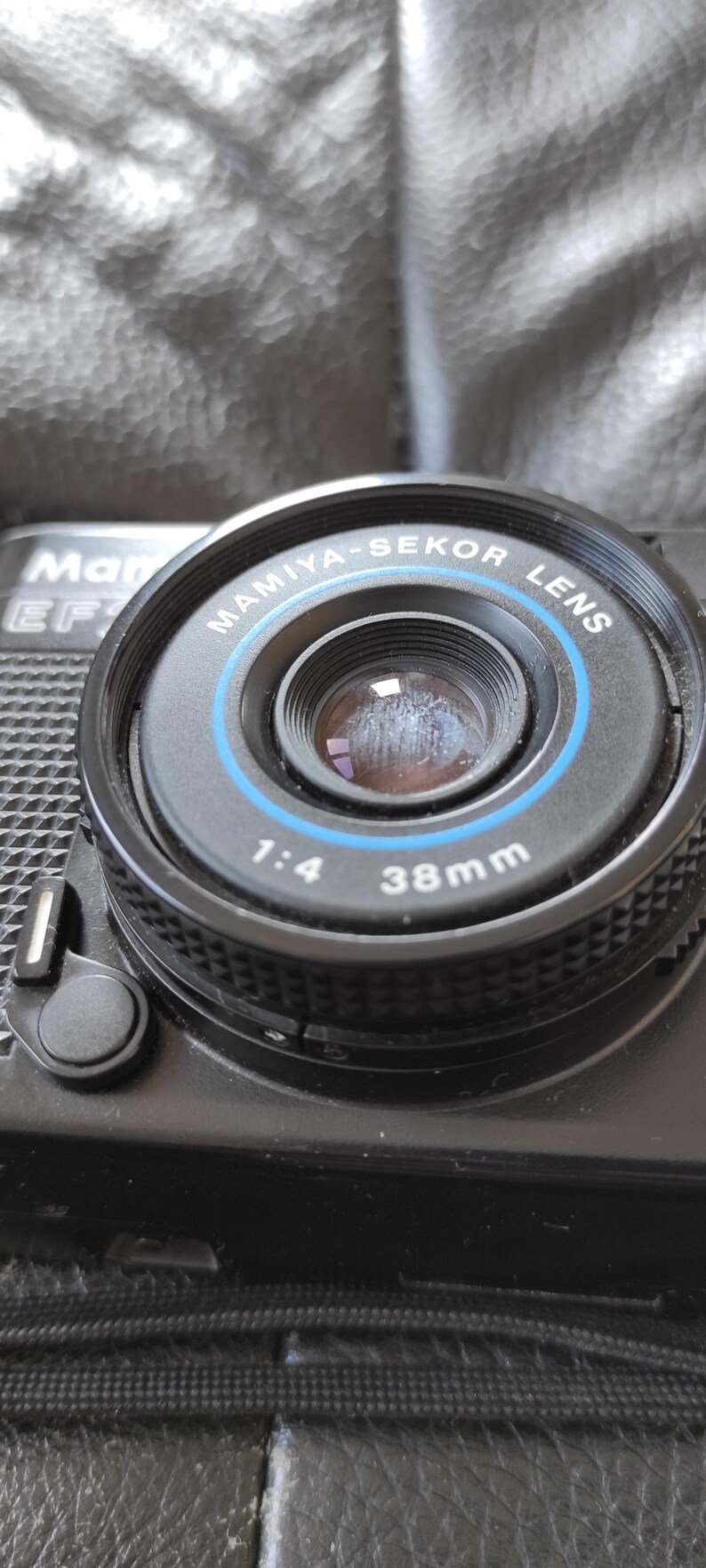 Vintage Mamiya EF2 Camera - Lens Stain, Non-working Flash, Shutter ...