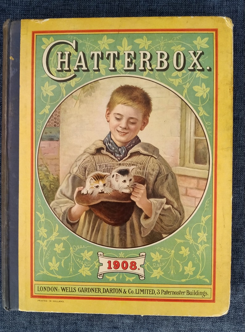Antique Chatterbox, Antique Book, Vintage Book - Etsy