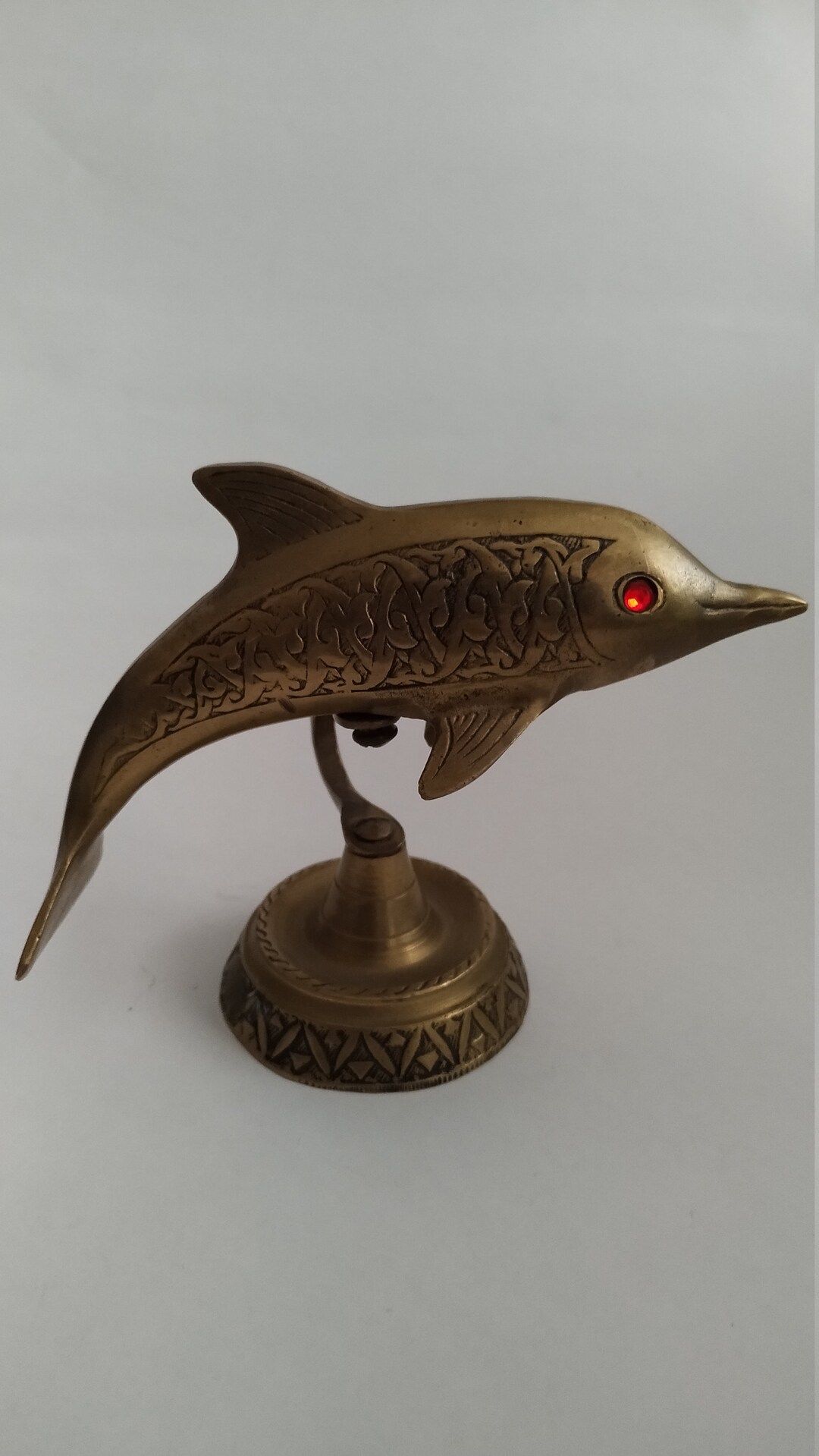 Vintage Brass Dolphin , Vintage Statue, Fish Figurine, Dolphin Decor - Etsy