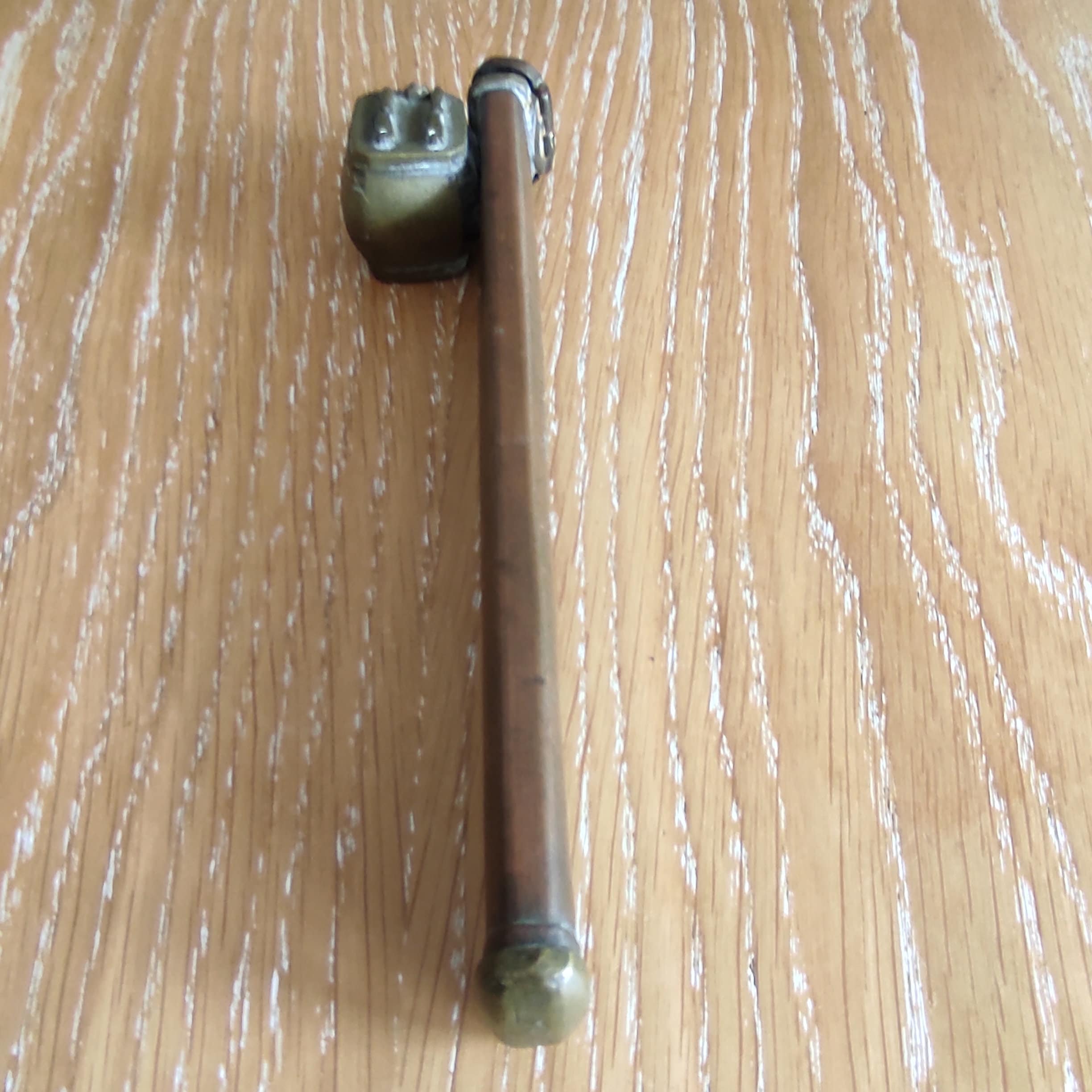 Brass Inkwell, Ottoman Empire Engraved Brass Travelling Scribe Set ...