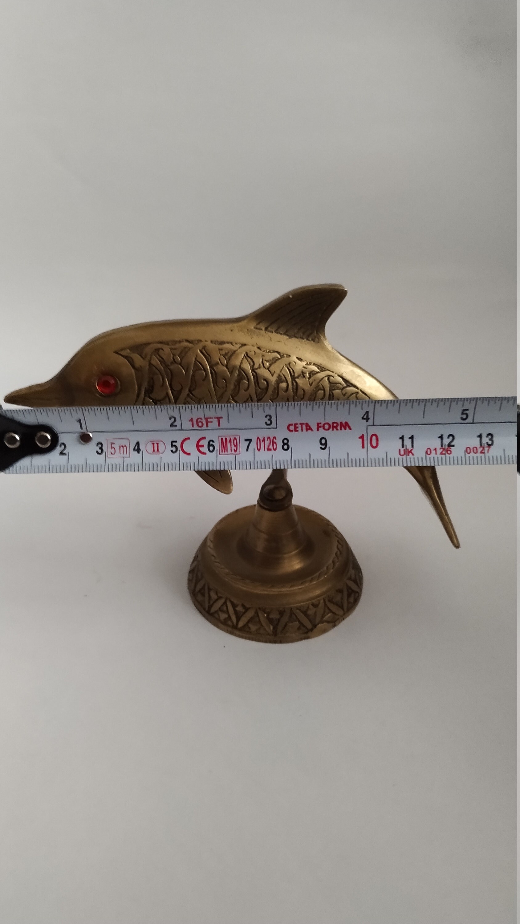 Vintage Brass Dolphin Vintage Statue Fish Figurine Dolphin - Etsy