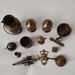 Vintage Miniature Brass Ornaments, Dollhouse Decor, Farmhouse Display ...