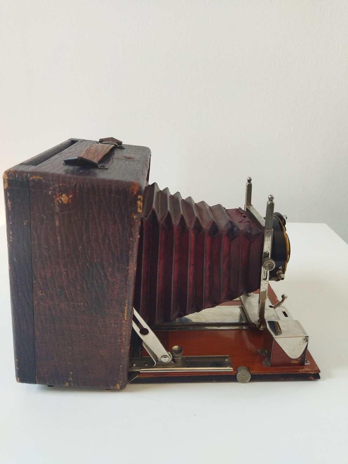 Antique 1907 Conley Safety Folding Bed Revolving Back Camera ...