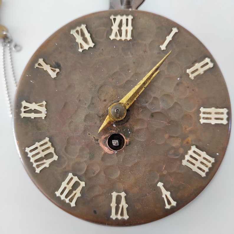 Vintage Copper Saucepan Wall Clock, Handcrafted Kitchen Decor - Etsy