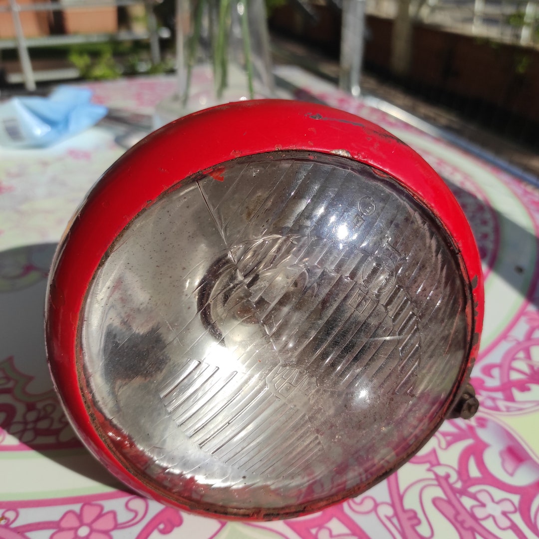 Vintage Headlight, Car Headlight, Country House Decor, Vintage Car ...