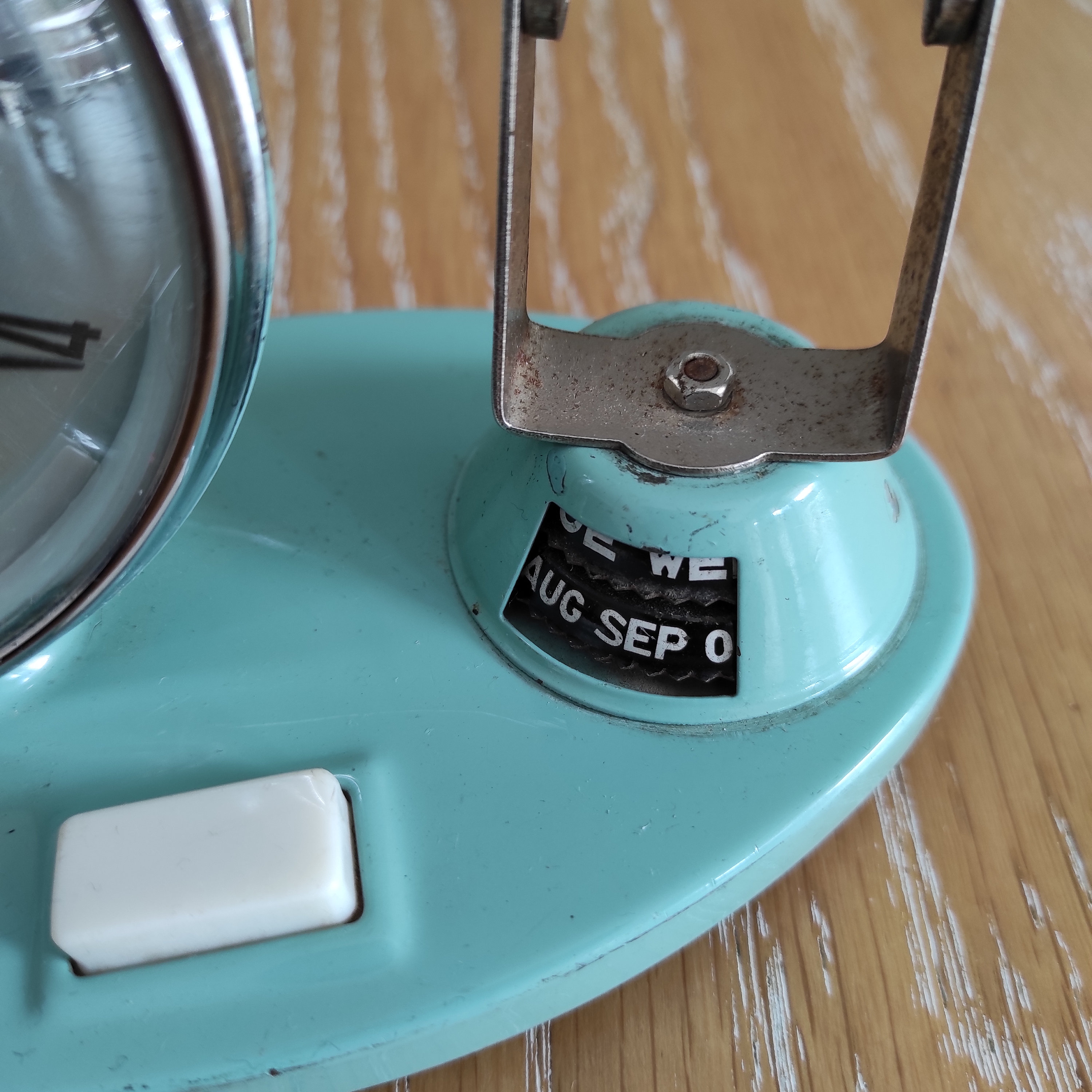 Vintage Working Alarm Clock, Manual Wind-up , Mechanical Clock, Set of ...