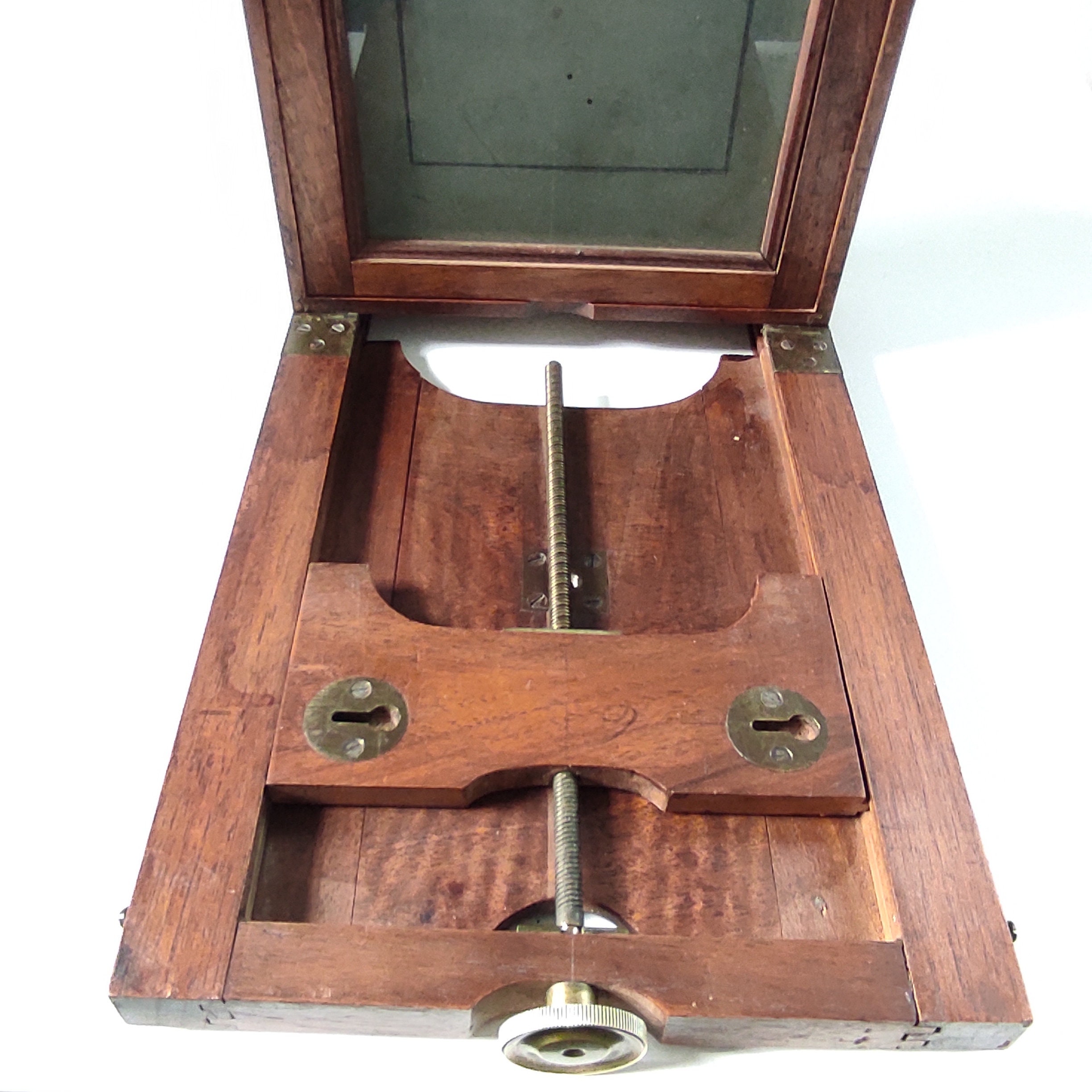 Wooden Large Format Camera, Bellow Camera, Tailboard, Brass Lens Derogy ...