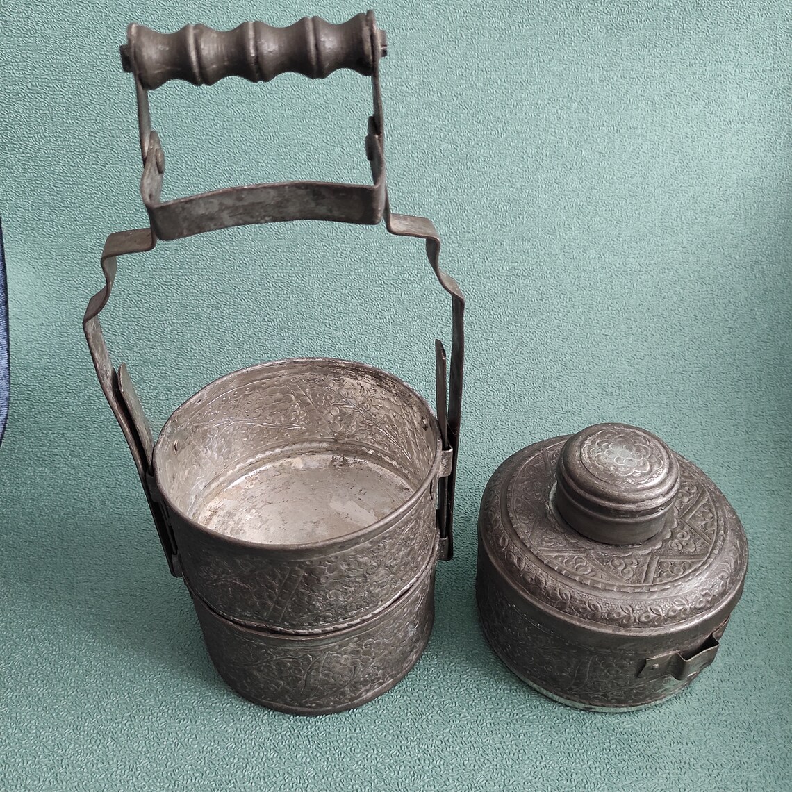 Antique Lunch Box Military Food Box Vintage Kitchen Decor - Etsy