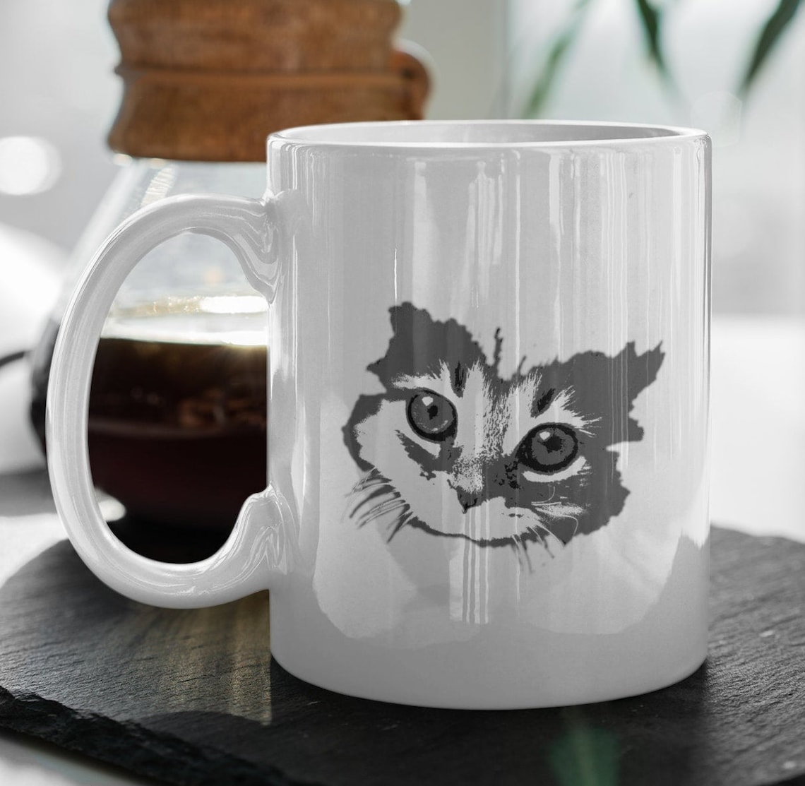 Cute Cat Mug, Cat Lovers Gift, Cat Mug, Cat Coffee Mug, Cat Lover Gift ...