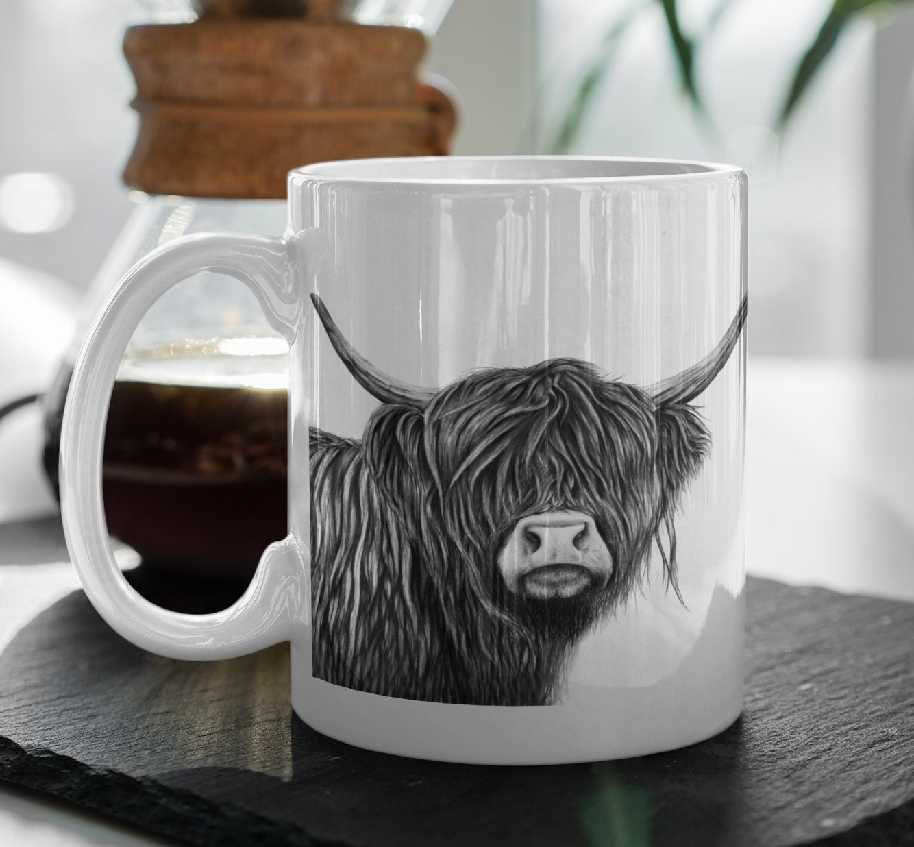 Highland Cow Mug, Highland Cow Gift, Cow Lover Gift Mug, Scotland Gifts ...
