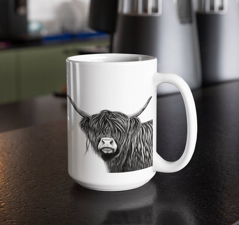 Highland Cow Mug, Highland Cow Gift, Cow Lover Gift Mug, Scotland Gifts ...