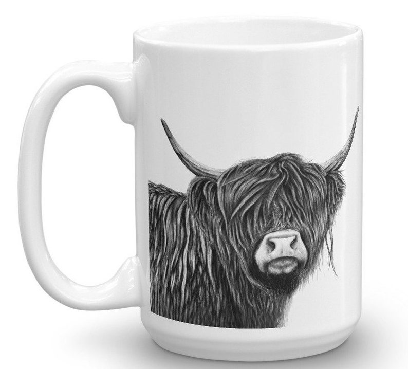 Highland Cow Mug, Highland Cow Gift, Cow Lover Gift Mug, Scotland Gifts ...