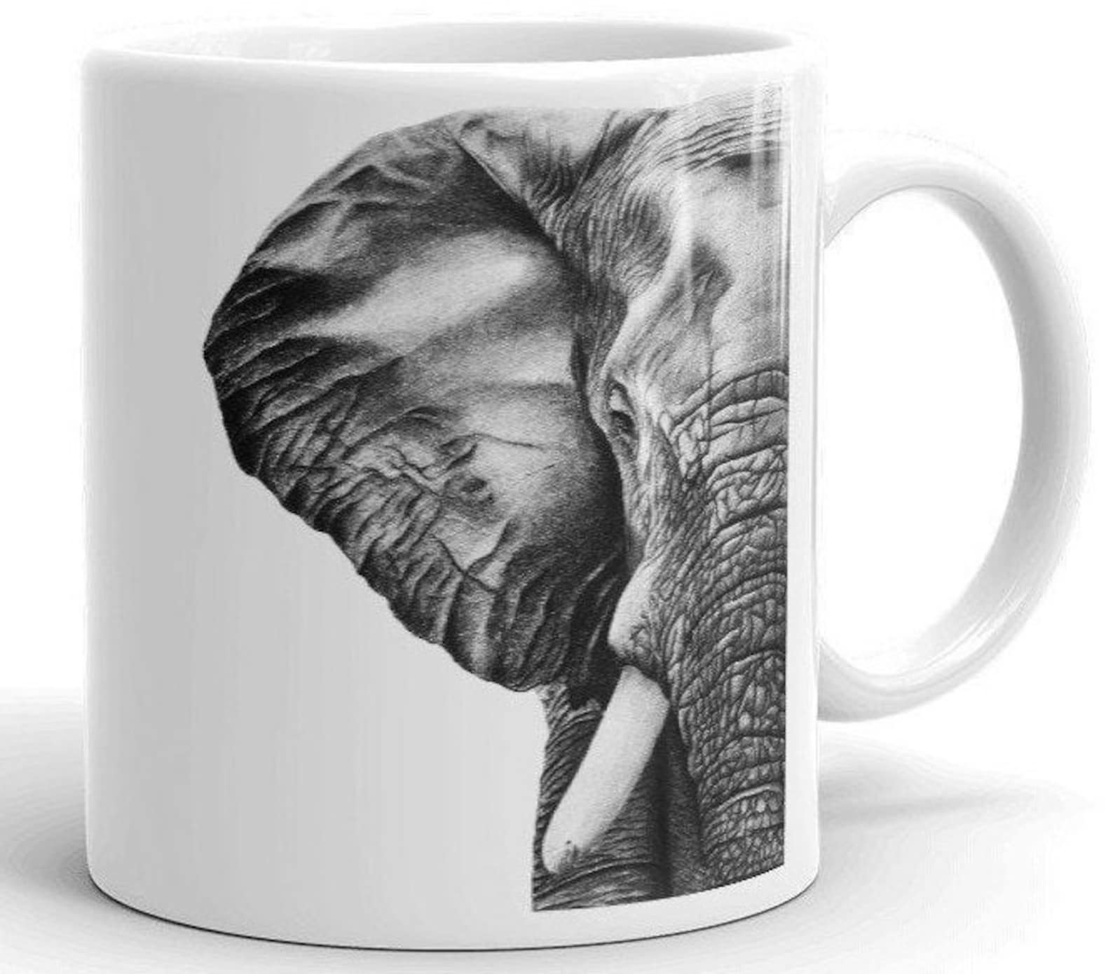 Elephant Mug Elephant Gift Elephant Coffee Mug Elephant - Etsy