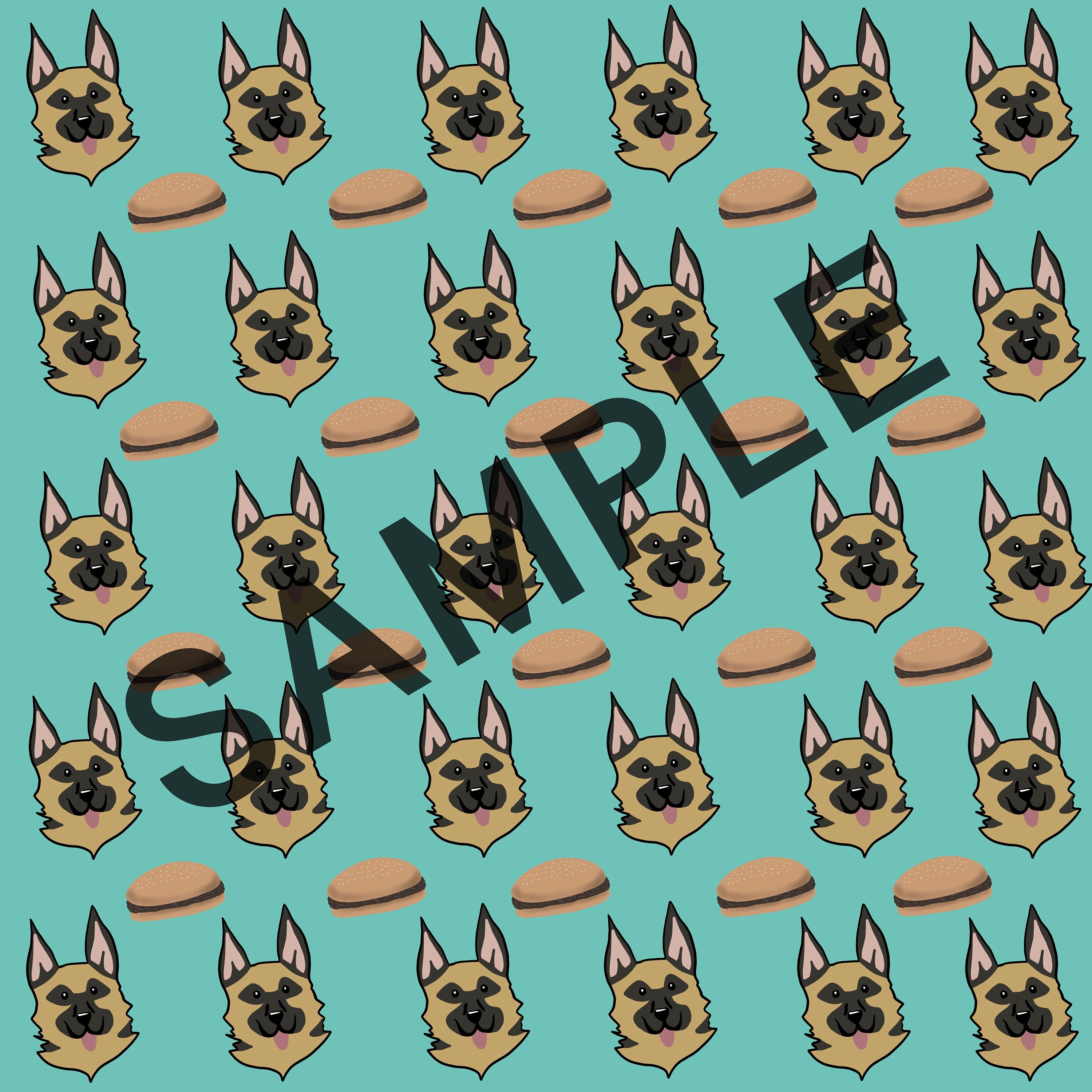 DOG Digital Paper Digital Paper Pack Seamless Backgrounds - Etsy