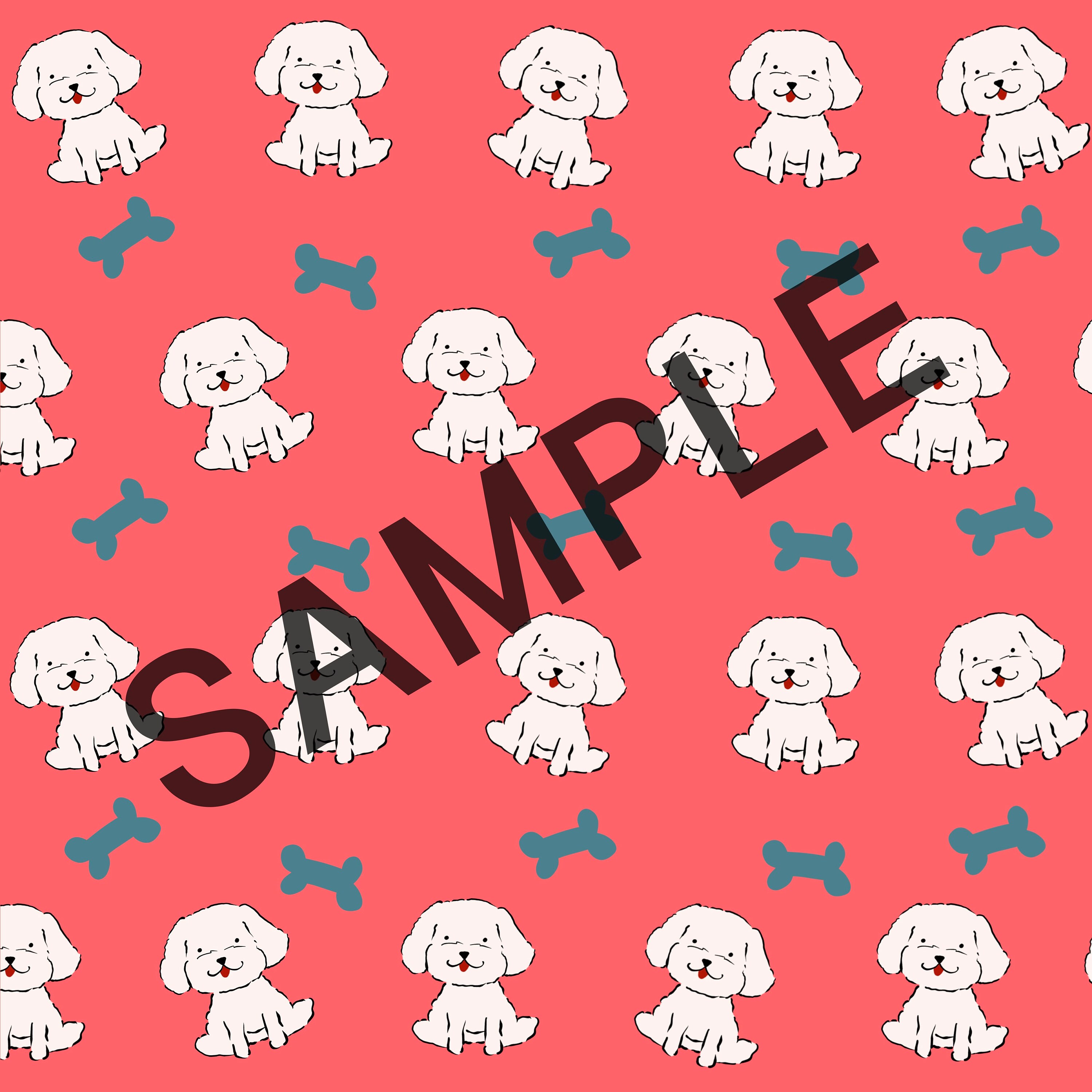 DOG Digital Paper Digital Paper Pack Seamless Backgrounds | Etsy