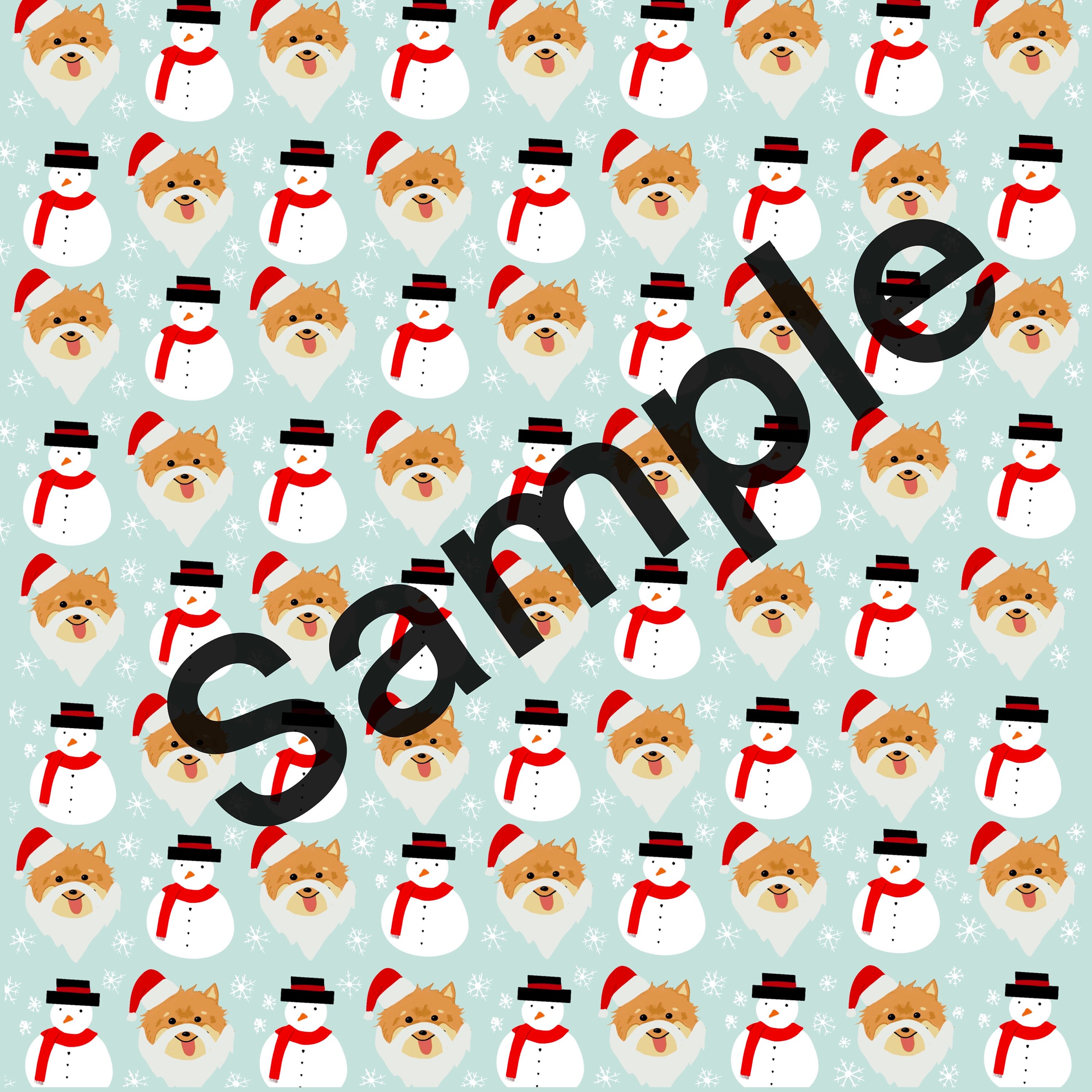 Christmas DOG Digital Paper Digital Paper Pack Seamless | Etsy