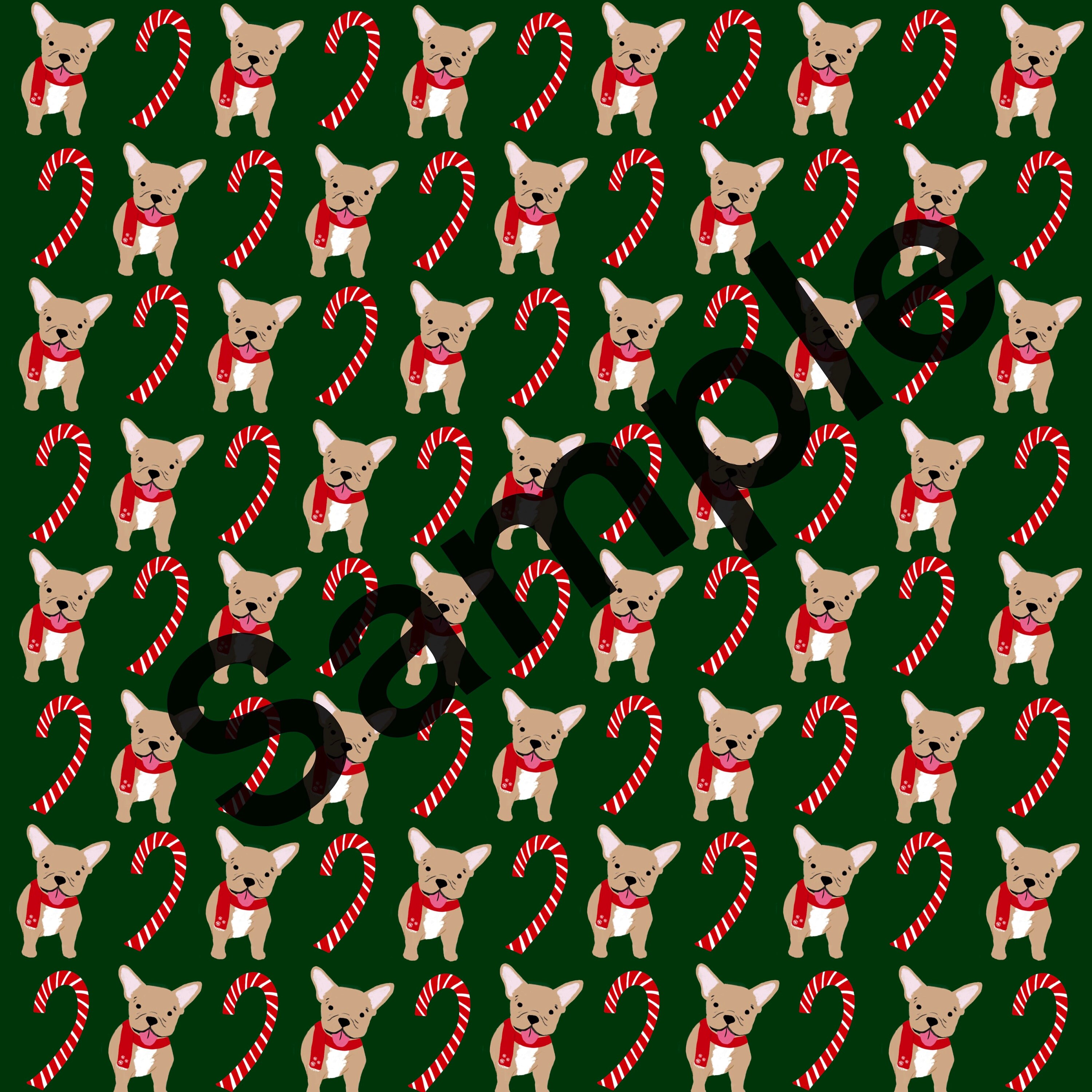 Christmas DOG Digital Paper Digital Paper Pack Seamless | Etsy