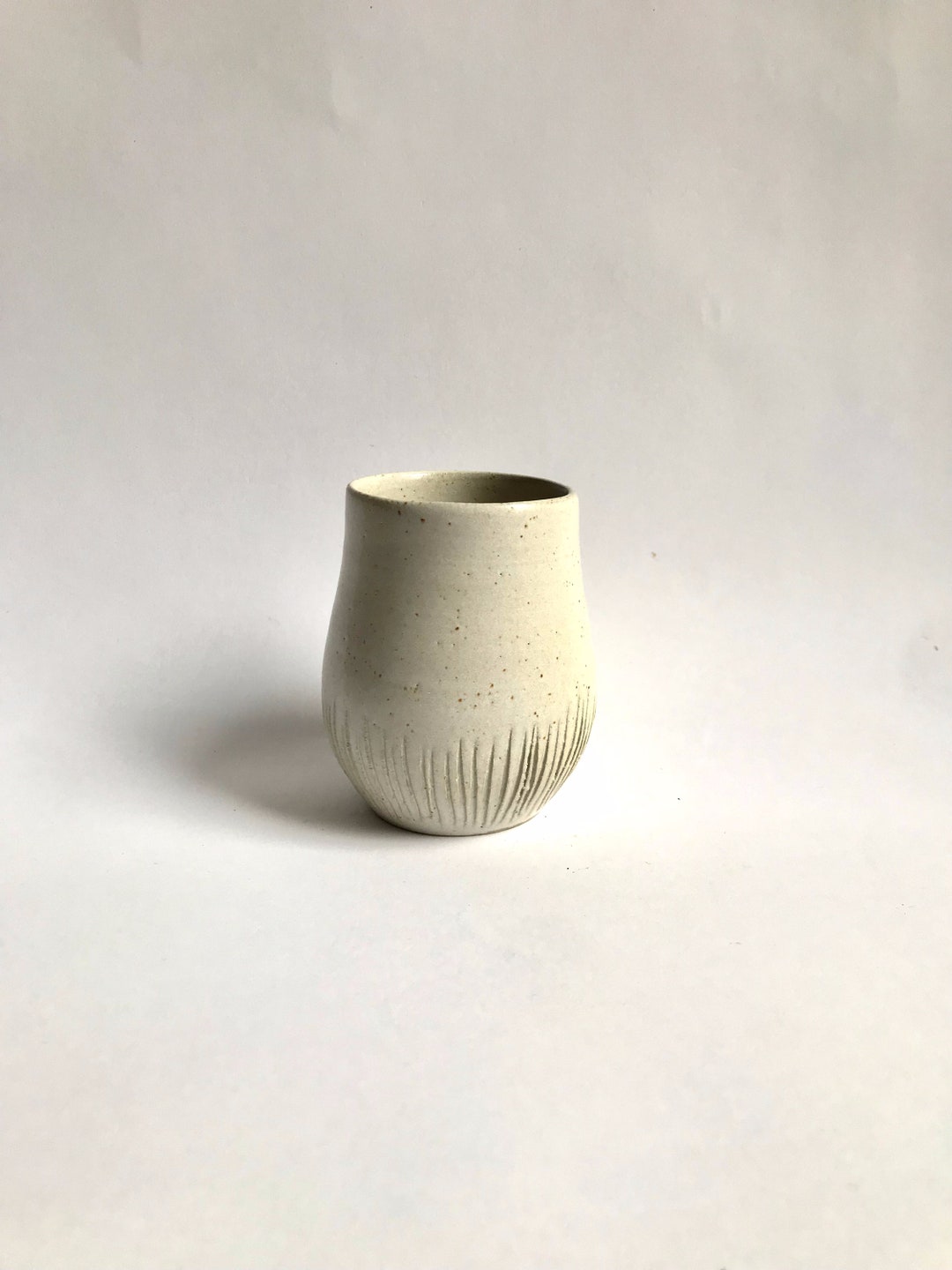Curved Cup Ceramic - Etsy
