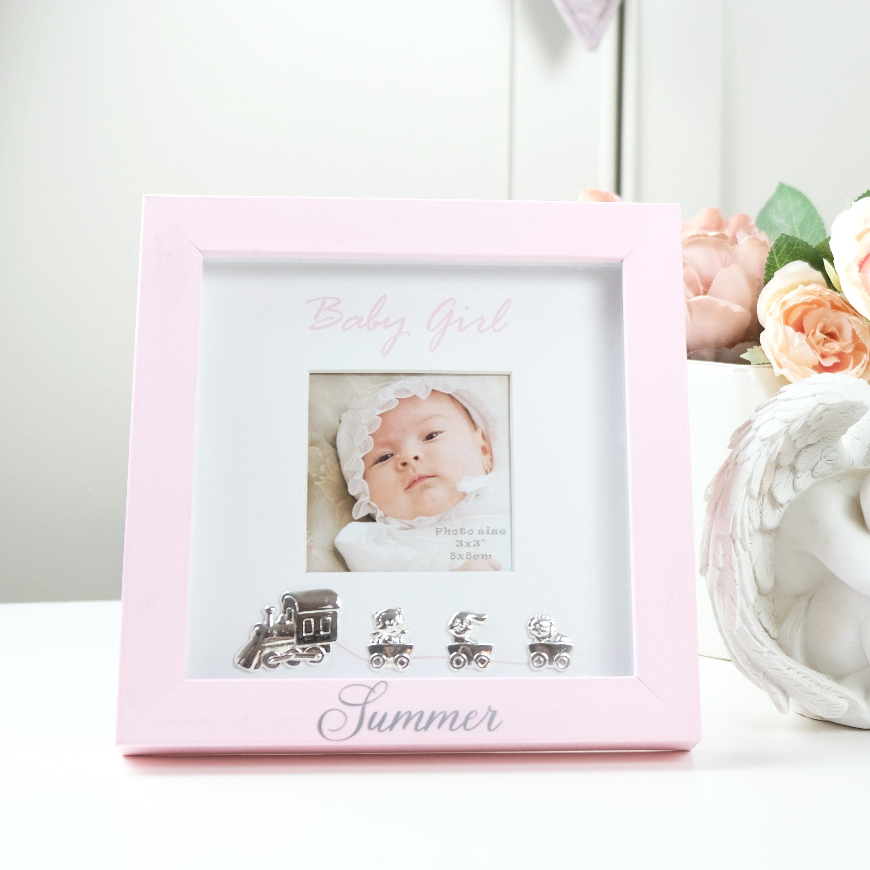 Personalised Little Girl Photo Frame Baby Shower Gifts - Etsy