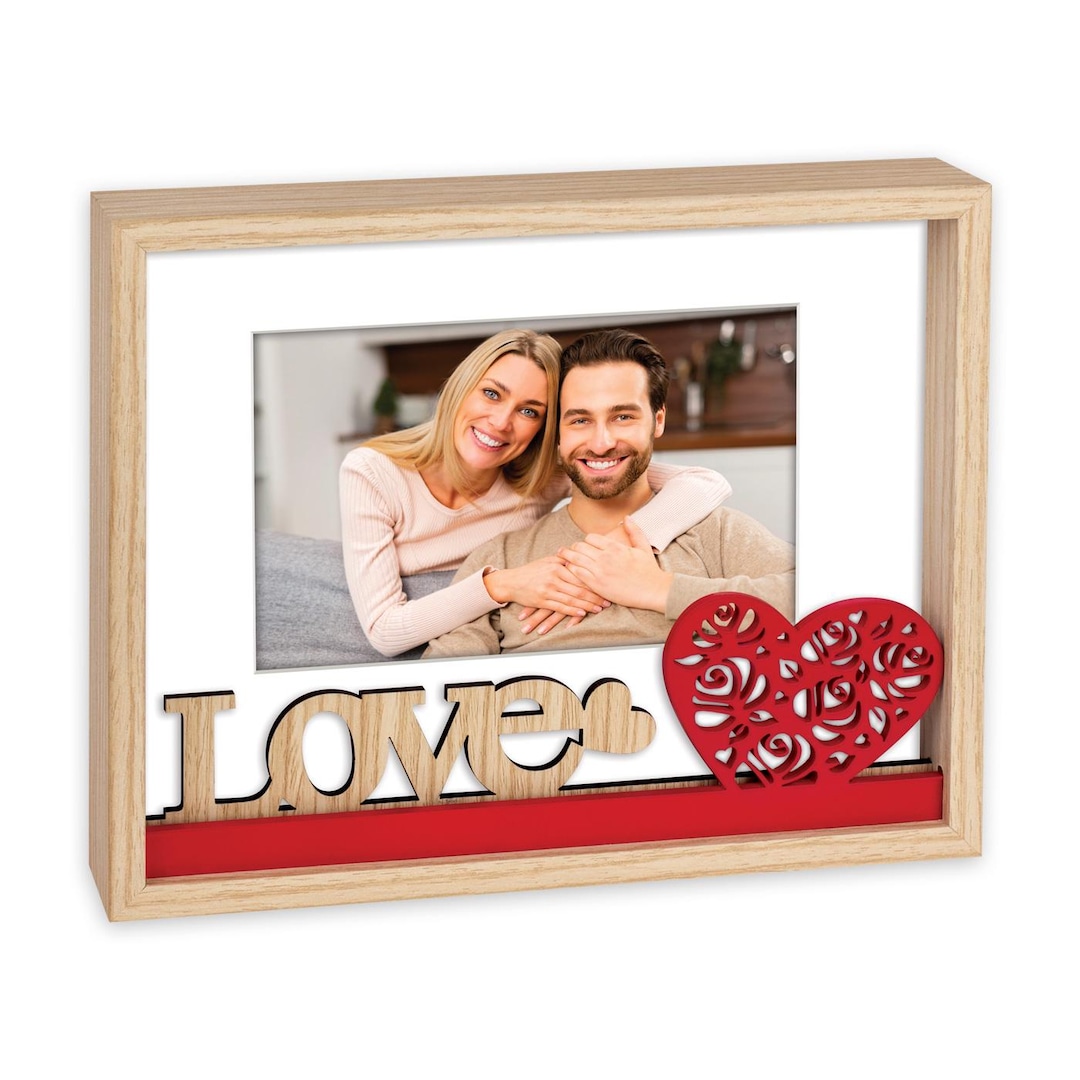 Wooden Frame Valentine's Day VANESSA 10X15 COD. YN5246 Zep - Etsy