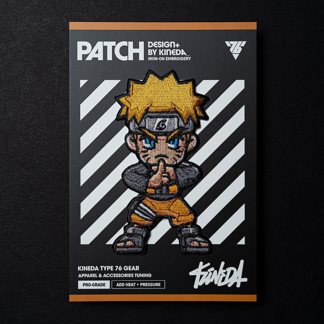 Ninja Patch Ninja Iron on Patch Anime Ninja Patch Shonen Patch Copy ...