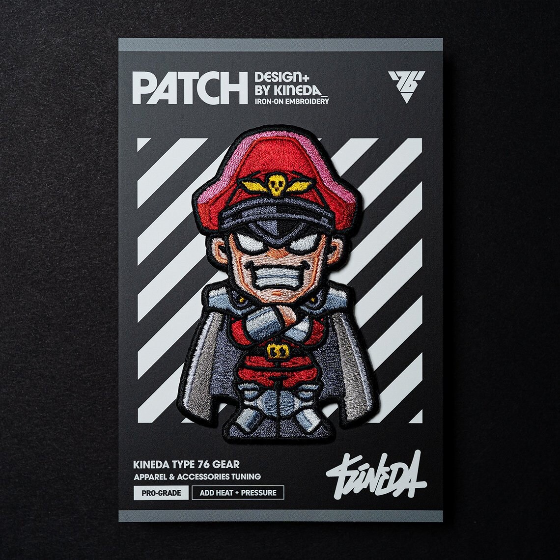 Street Fighter Patch Street Fighter Iron on - M. Bison Chibi Iron on ...