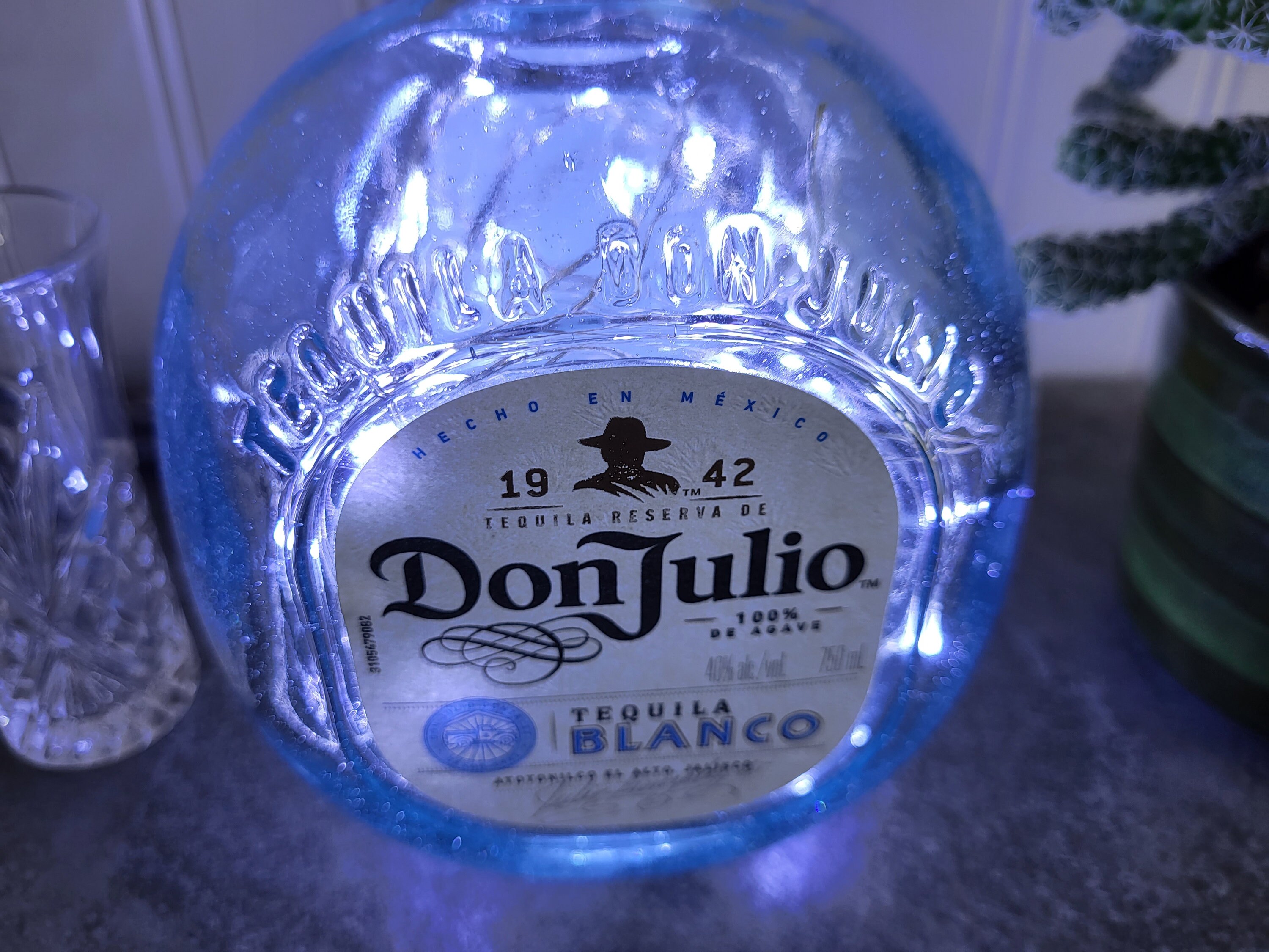 750 Ml DON Julio Tequila Bottle LED Lamp - Choose Your Color - Don ...