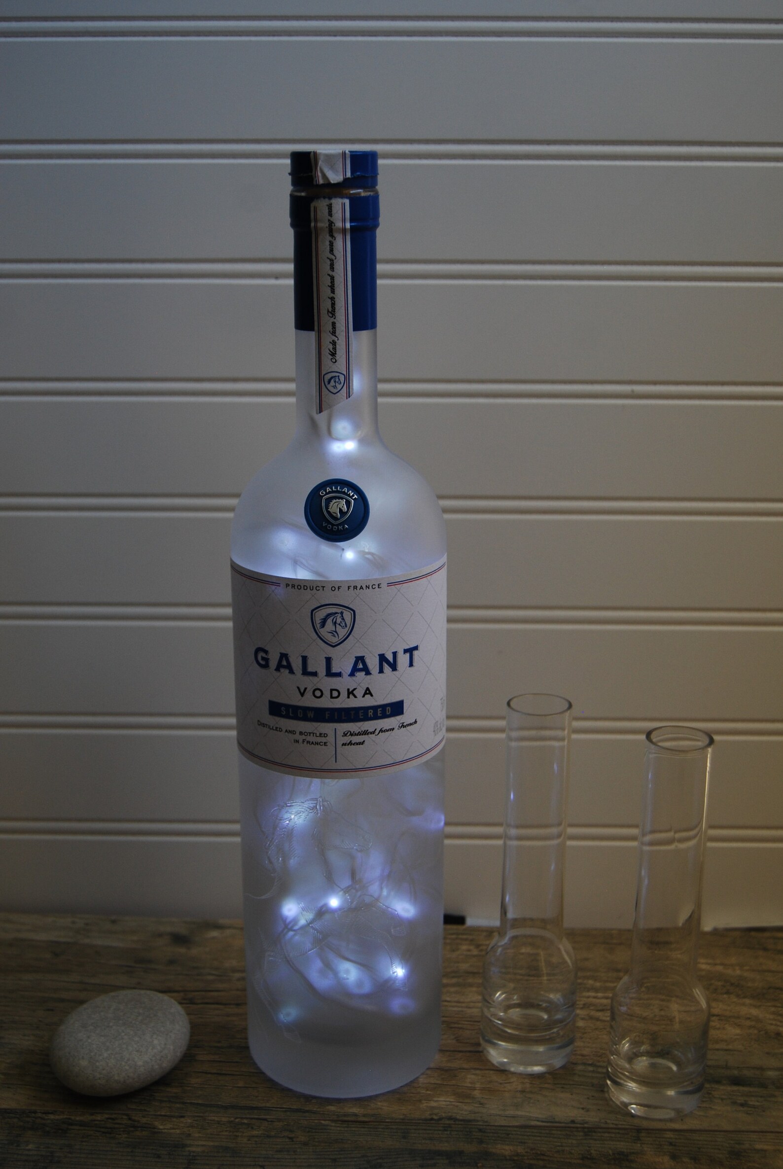 VODKA Bottle LED Light - Choose Light Color - Gallant Vodka LED Lamp ...